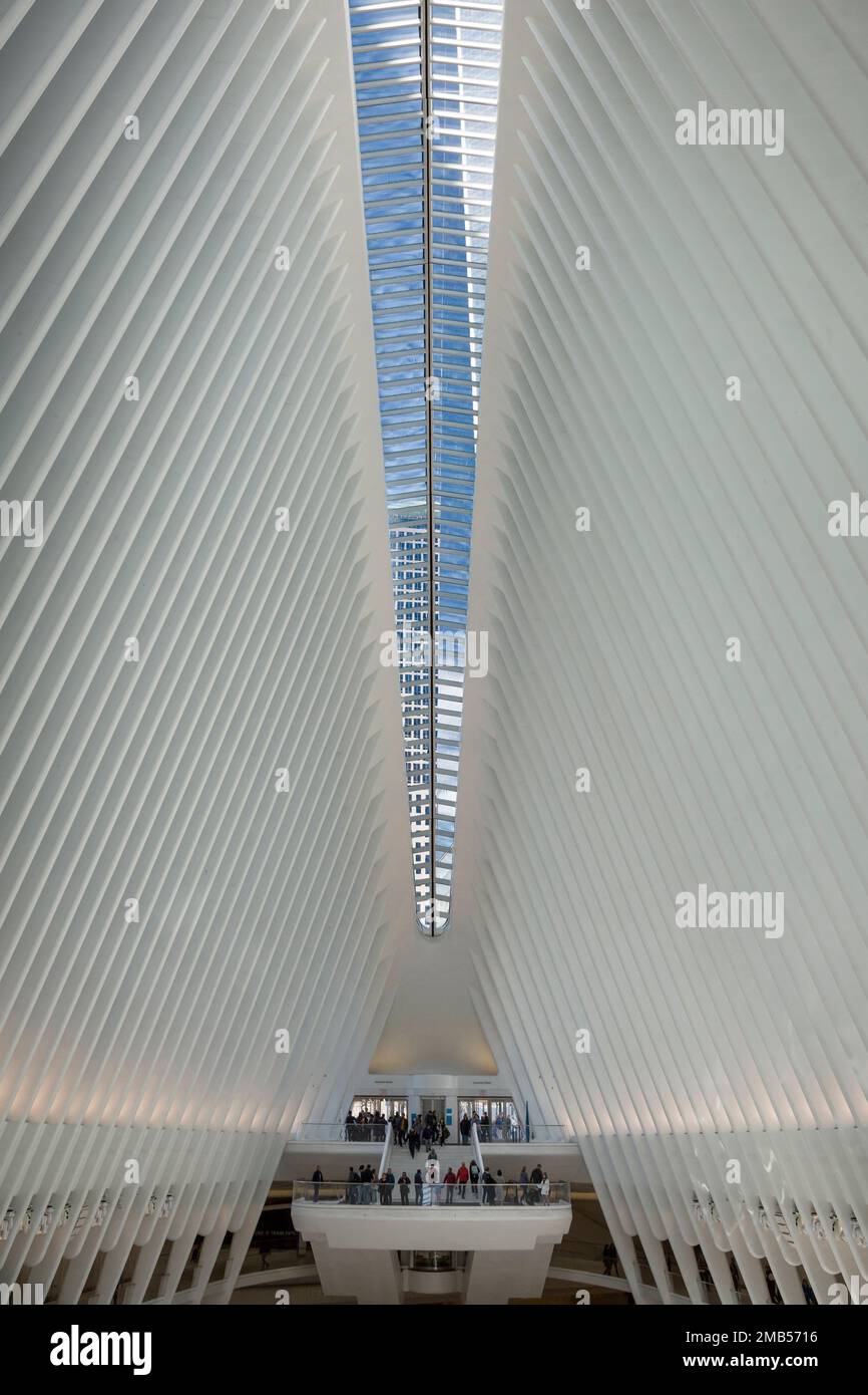 Oculus, World Trade Center Transportation Hub, New York Stock Photo - Alamy