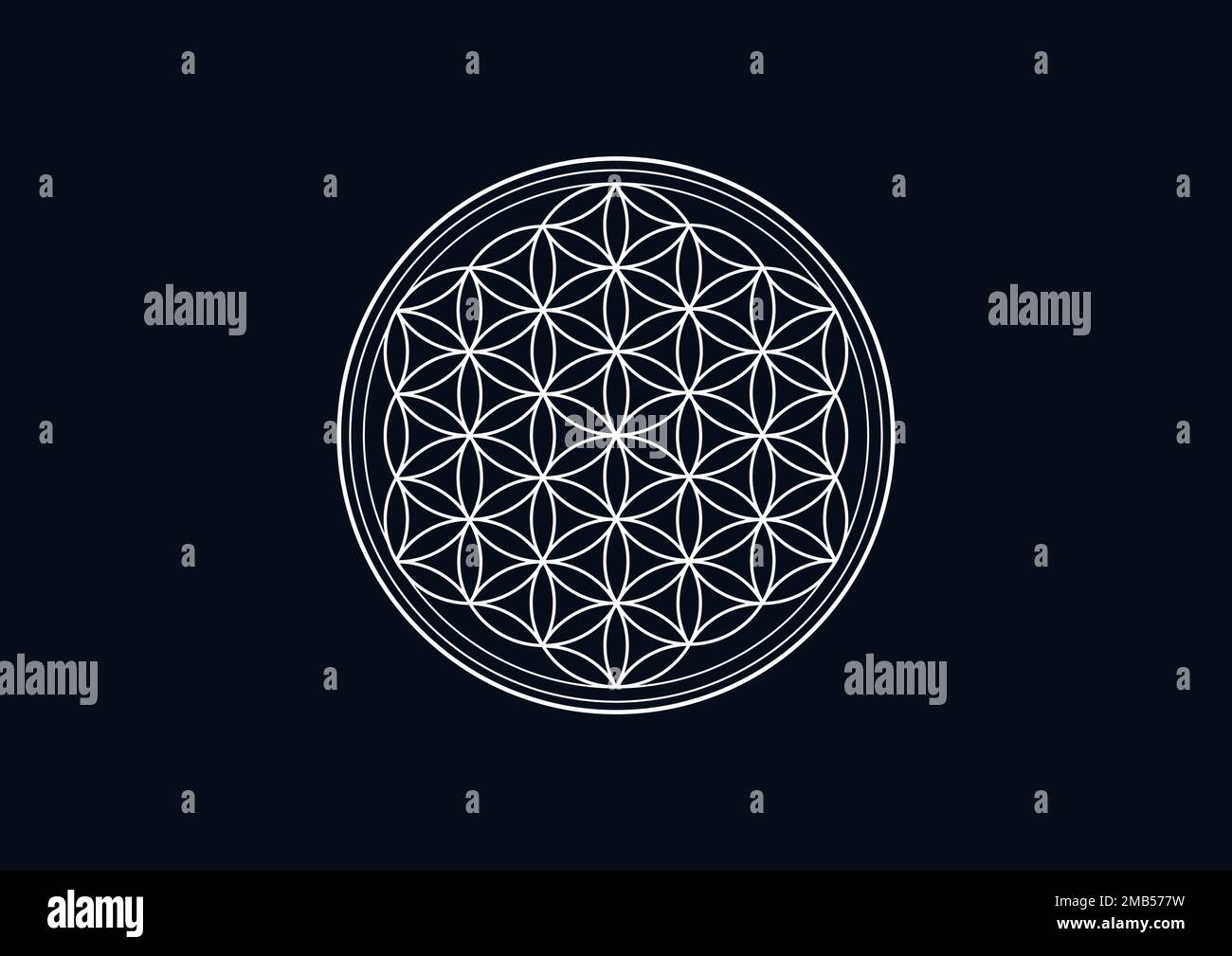 Flower Of Life Symbol Wallpaper