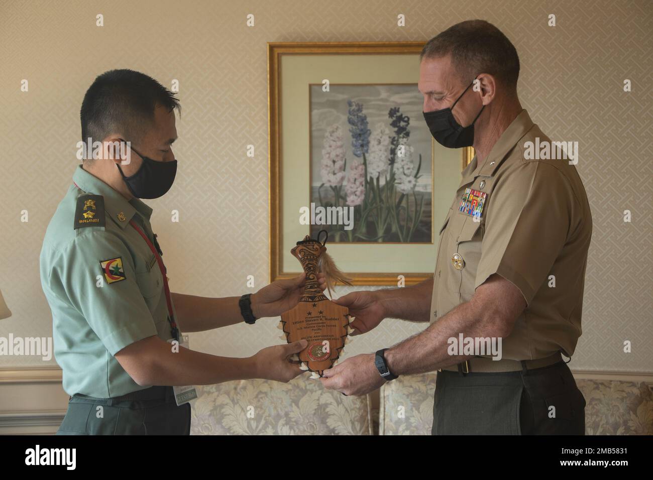 U.S. Marine Corps Brig. Gen. Joseph R. Clearfield, deputy commander, U ...