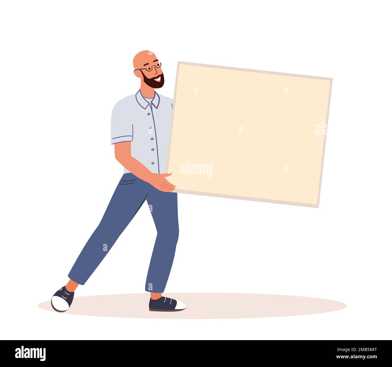 Happy mock up background Cut Out Stock Images & Pictures - Alamy