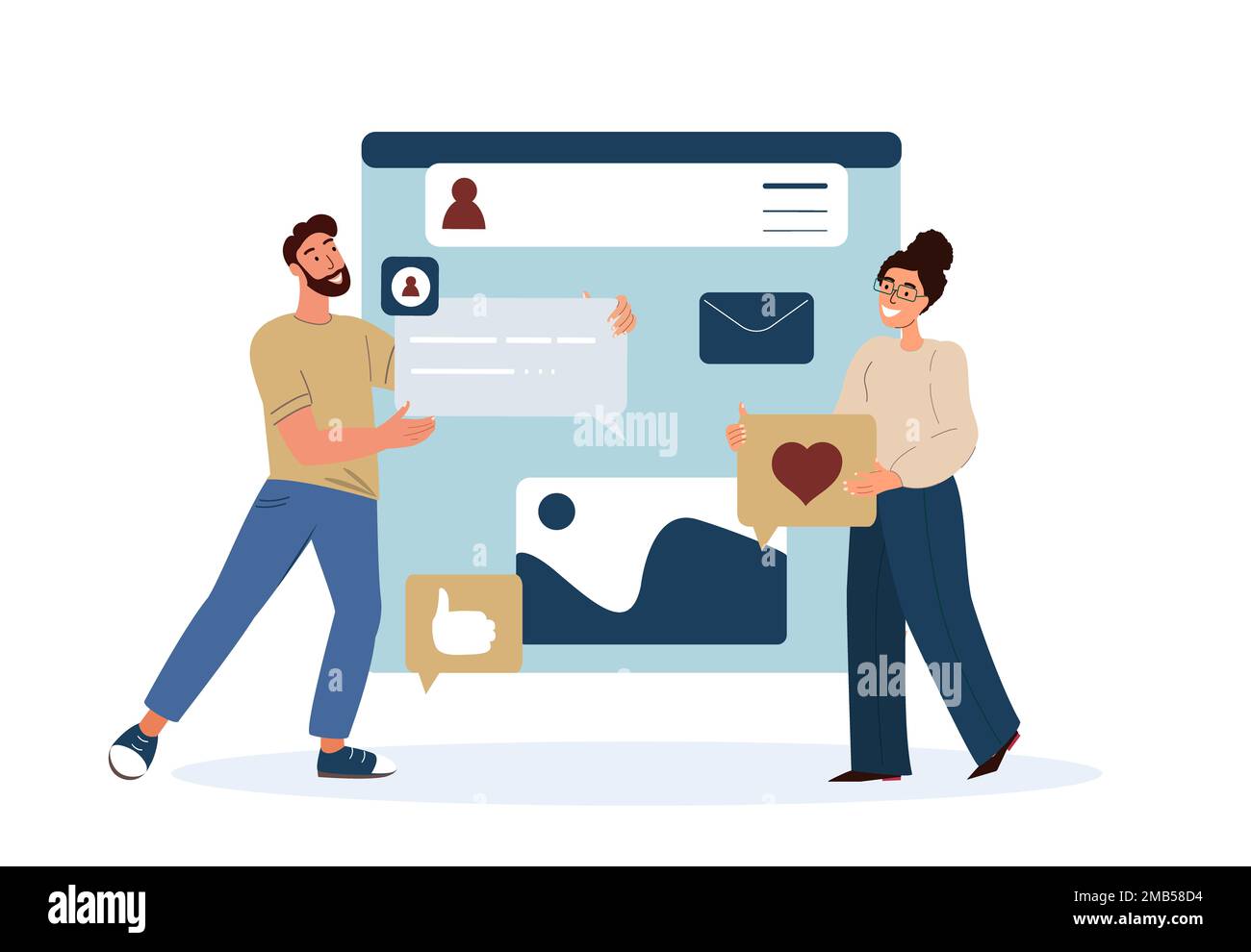 UI UX design of mobile messenger app.Web Designers creating digital ... UI UX design of mobile messenger app.Web Designers creating digital ...