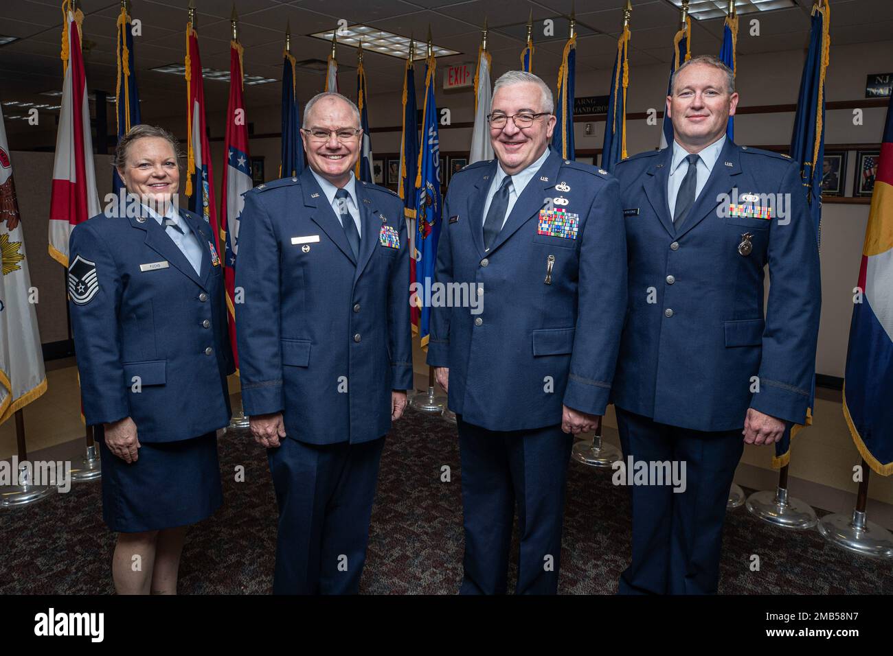 U.S. Air Force Airmen with New Jersey's Joint Force Headquarters-Air ...