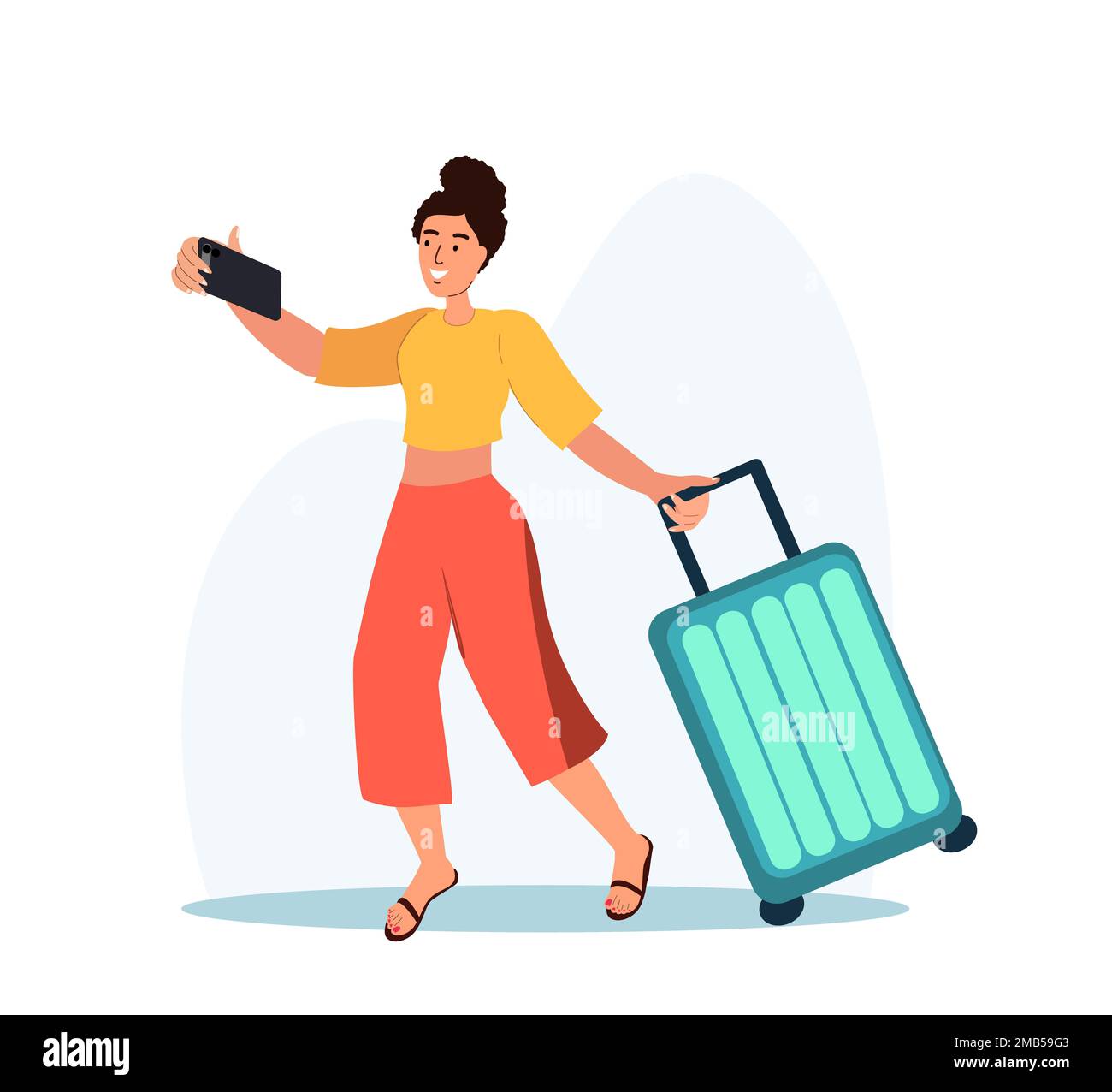 Woman boarding aeroplane hi-res stock photography and images - Alamy