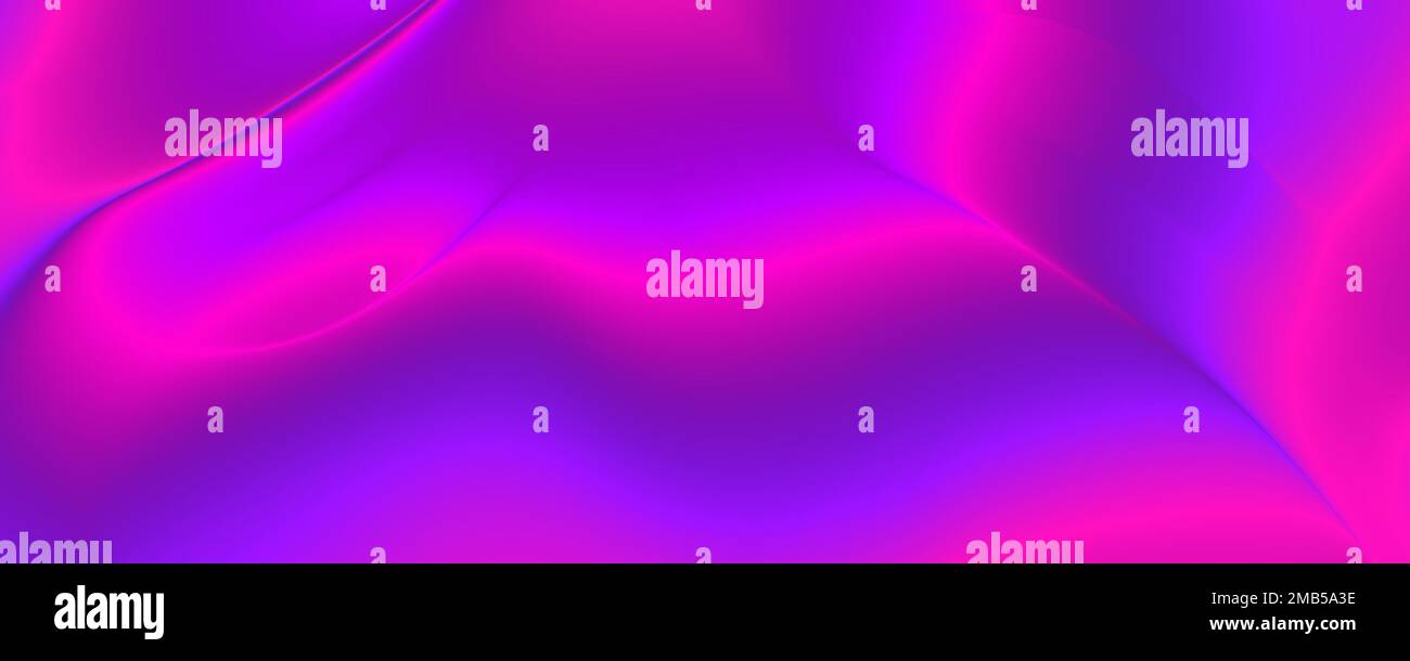 Horizontal illustration widescreen neon color backgrounds Stock Photo ...