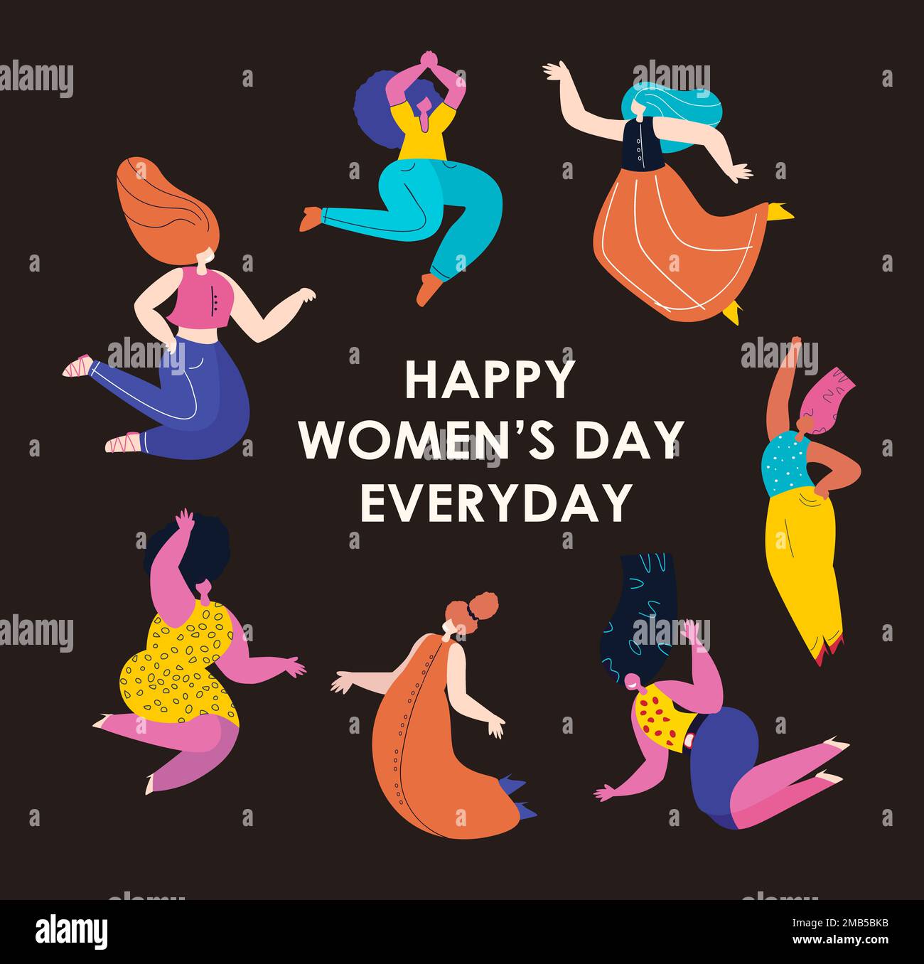 Strong women dancing hi-res stock photography and images - Alamy
