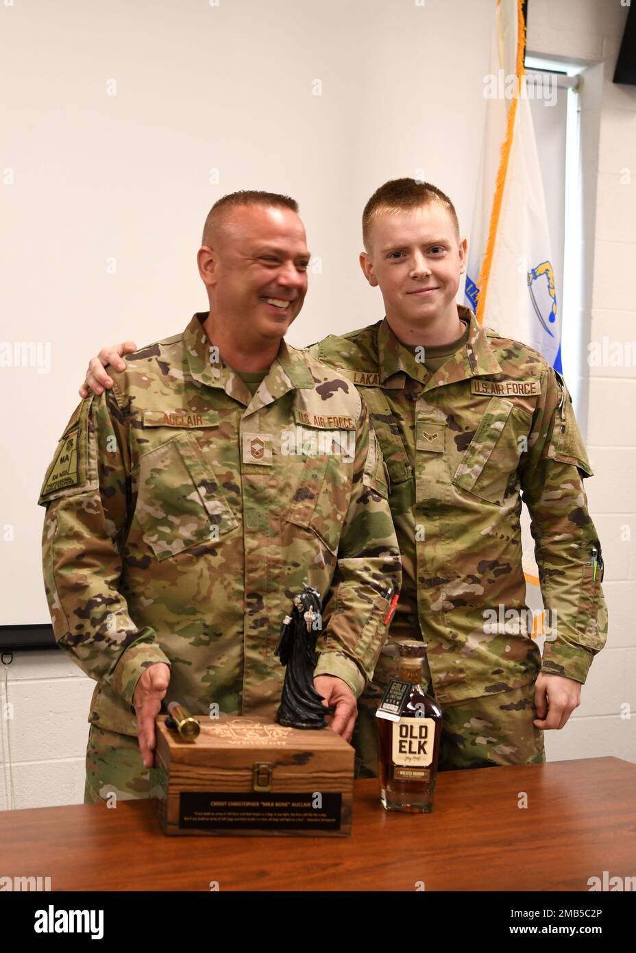 The 104th Fighter Wing promoted Christopher Auclair, Wing Weapons ...