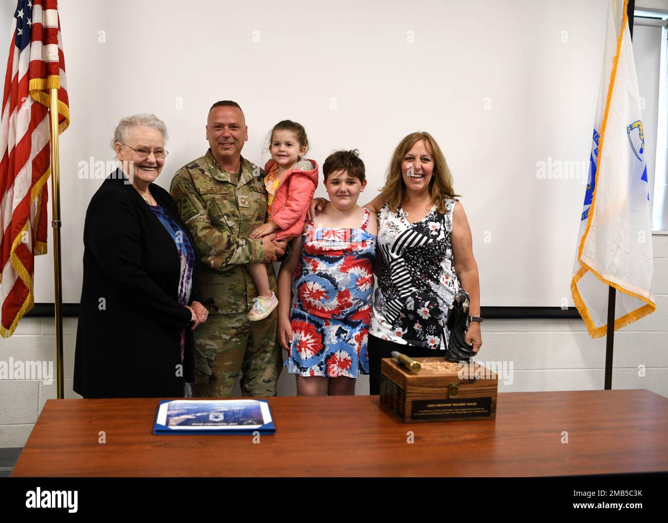 The 104th Fighter Wing promoted Christopher Auclair, Wing Weapons ...