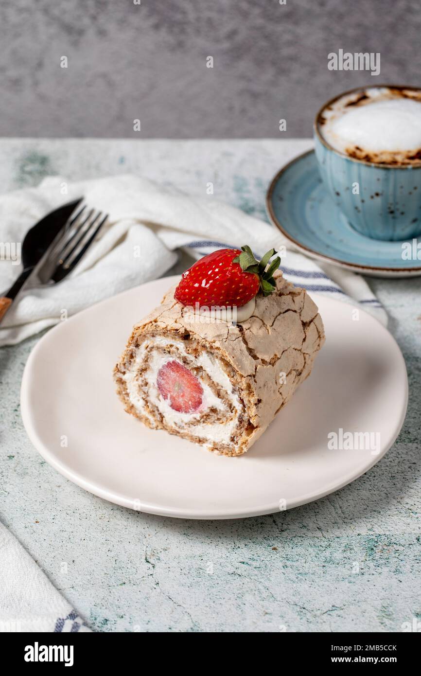 Tasty cake roll jam hi-res stock photography and images - Alamy