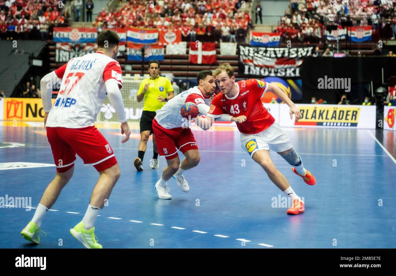 Malmo, Sweden. 19th Jan, 2023. Simon Pytlick (43) of Denmark seen ...