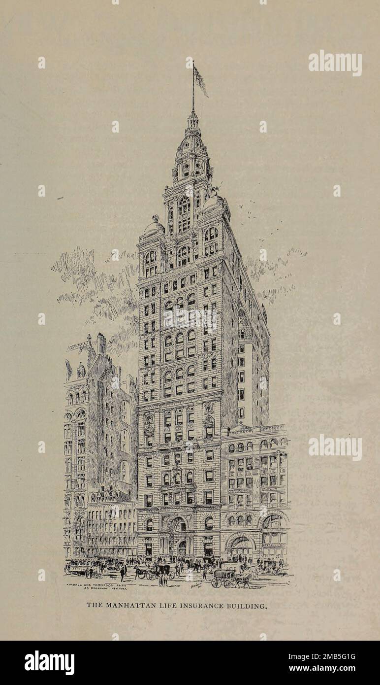 The Manhattan Life Insurance Building from the Article 'THE ...