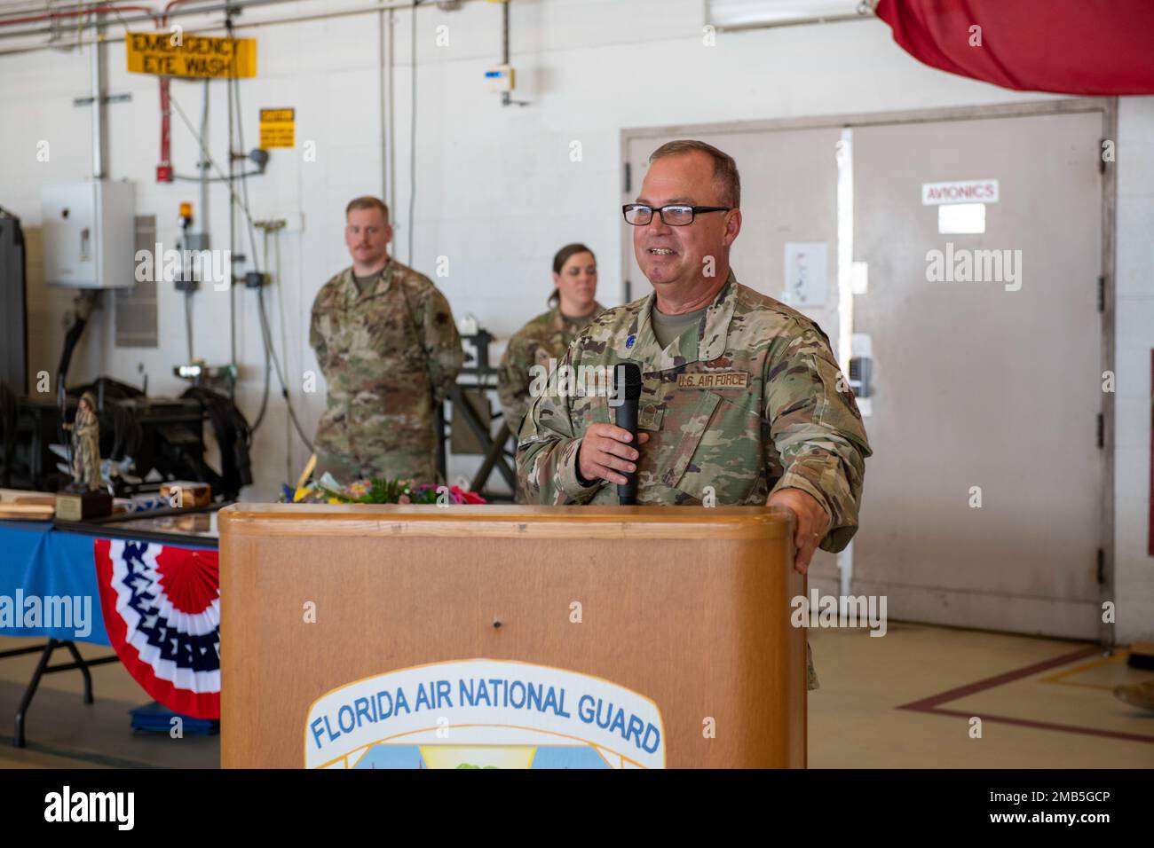 U.S. Air Force Chief Master Sgt. Johnny Schneeberger, 125th Maintenance ...