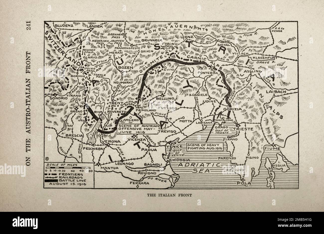 Map of trenches wwi hi-res stock photography and images - Alamy