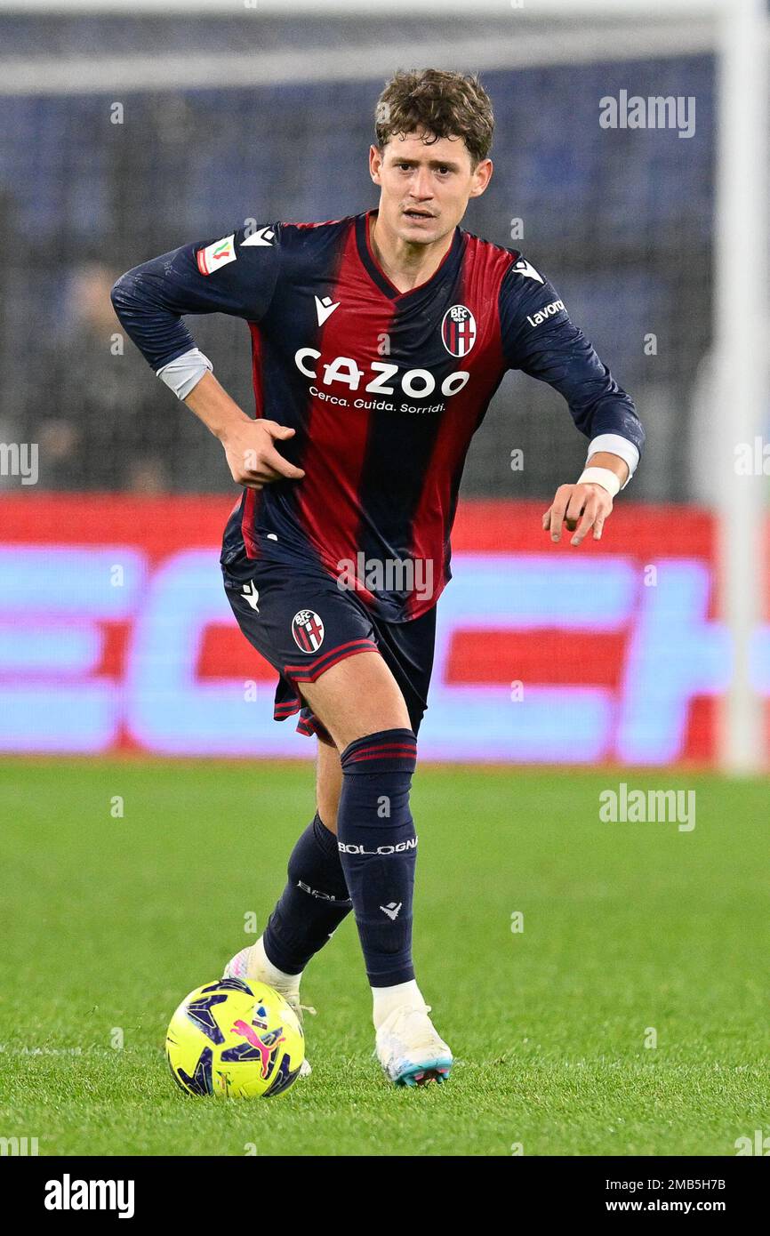Rome, Italy, 15 Jan, 2023 Joaquin Sosa of Bologna FC at the Lazio vs ...