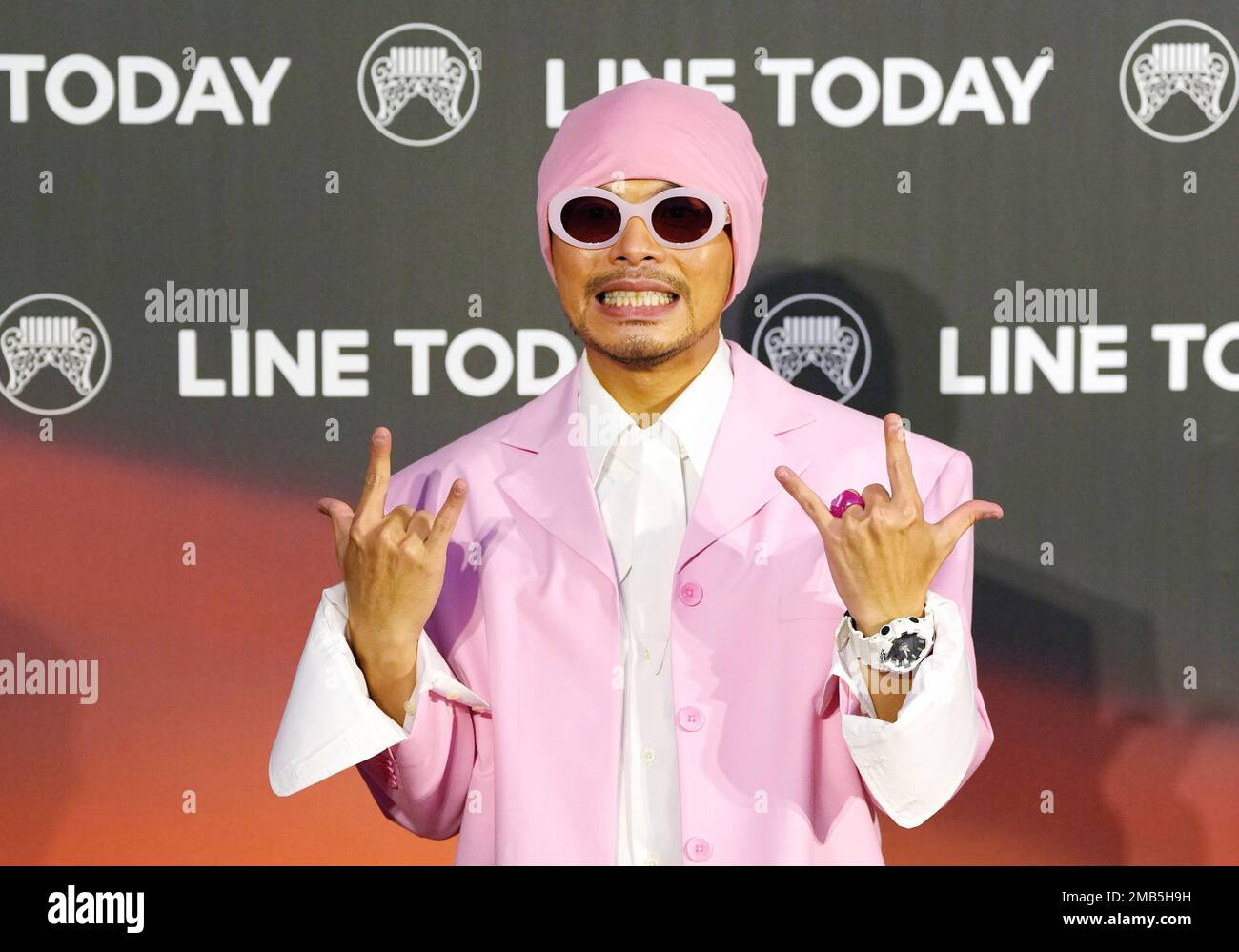 Malaysian singer Namewee poses for a photo as he arrives for the 33rd ...