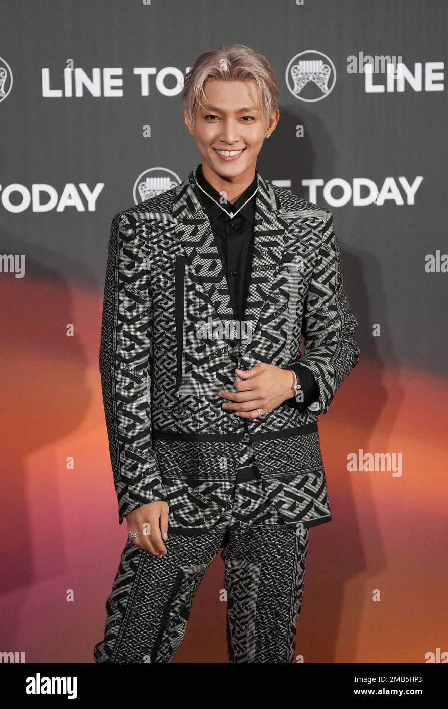 Taiwanese singer Aaron Yan arrives at the 33th Golden Melody Awards in ...