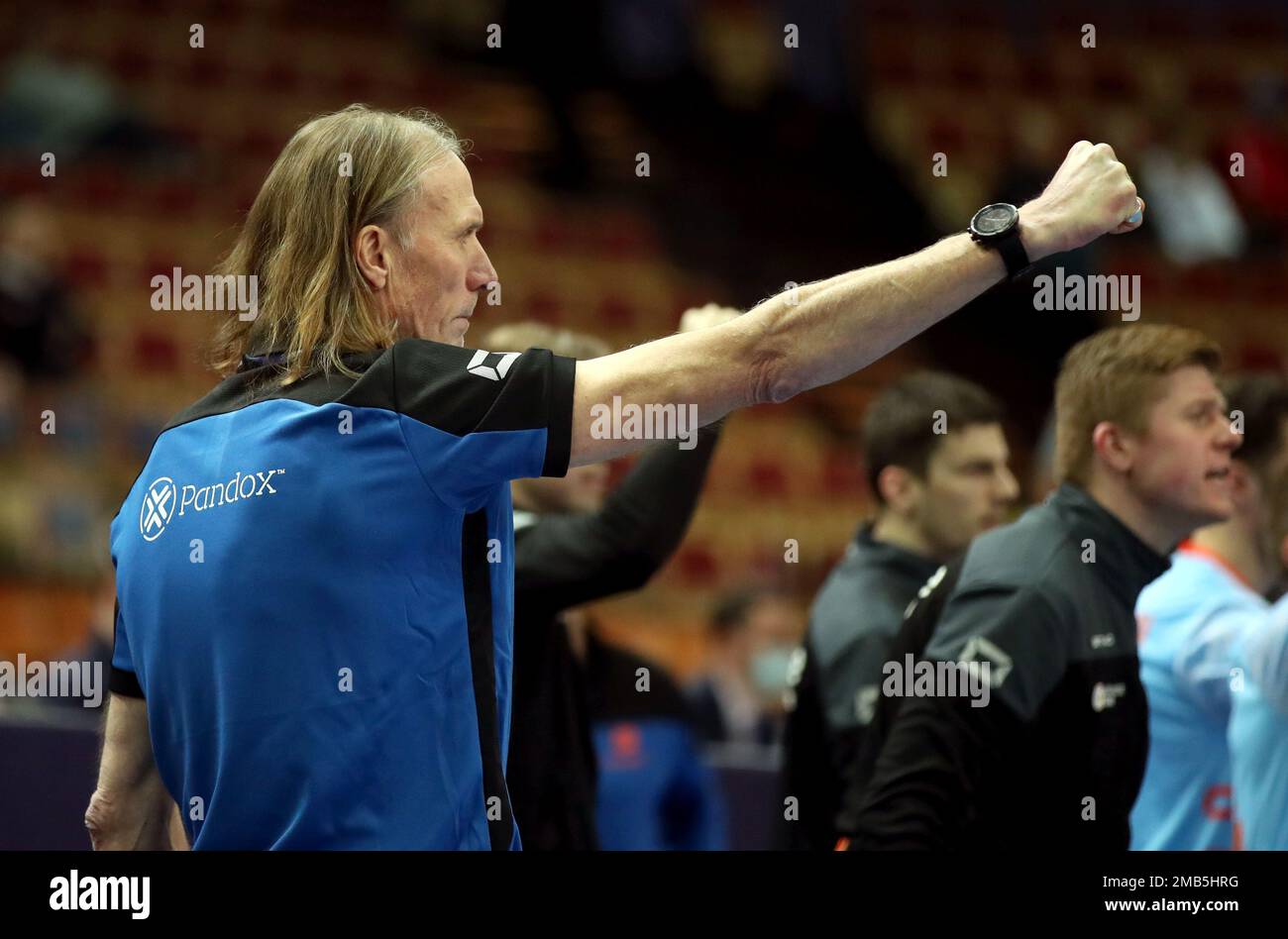 Erik Staffan Olsson headcoacht of Netherlands Qatar vs Netherlands 28th ...