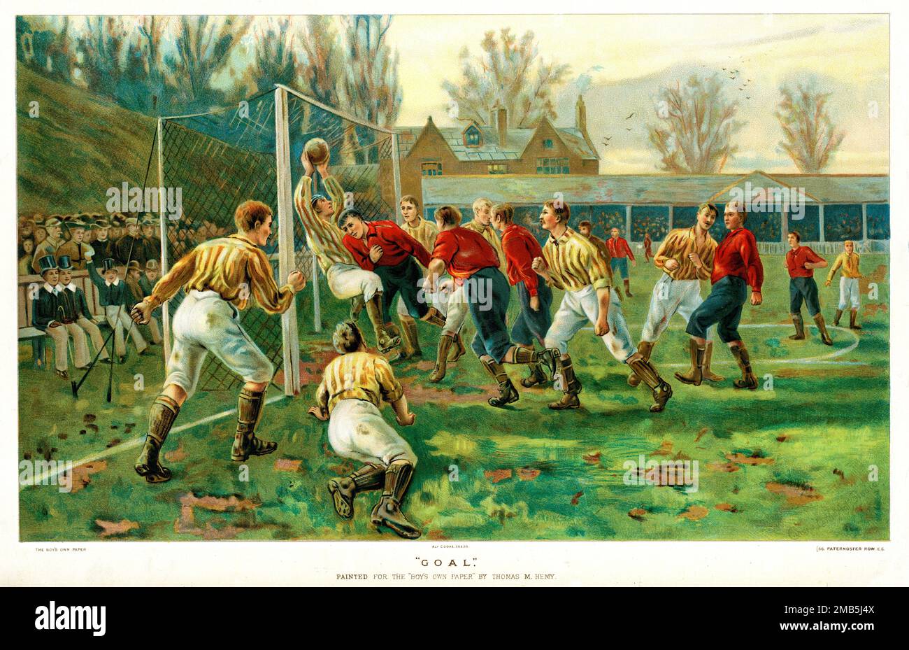 Victorian football hi-res stock photography and images - Alamy