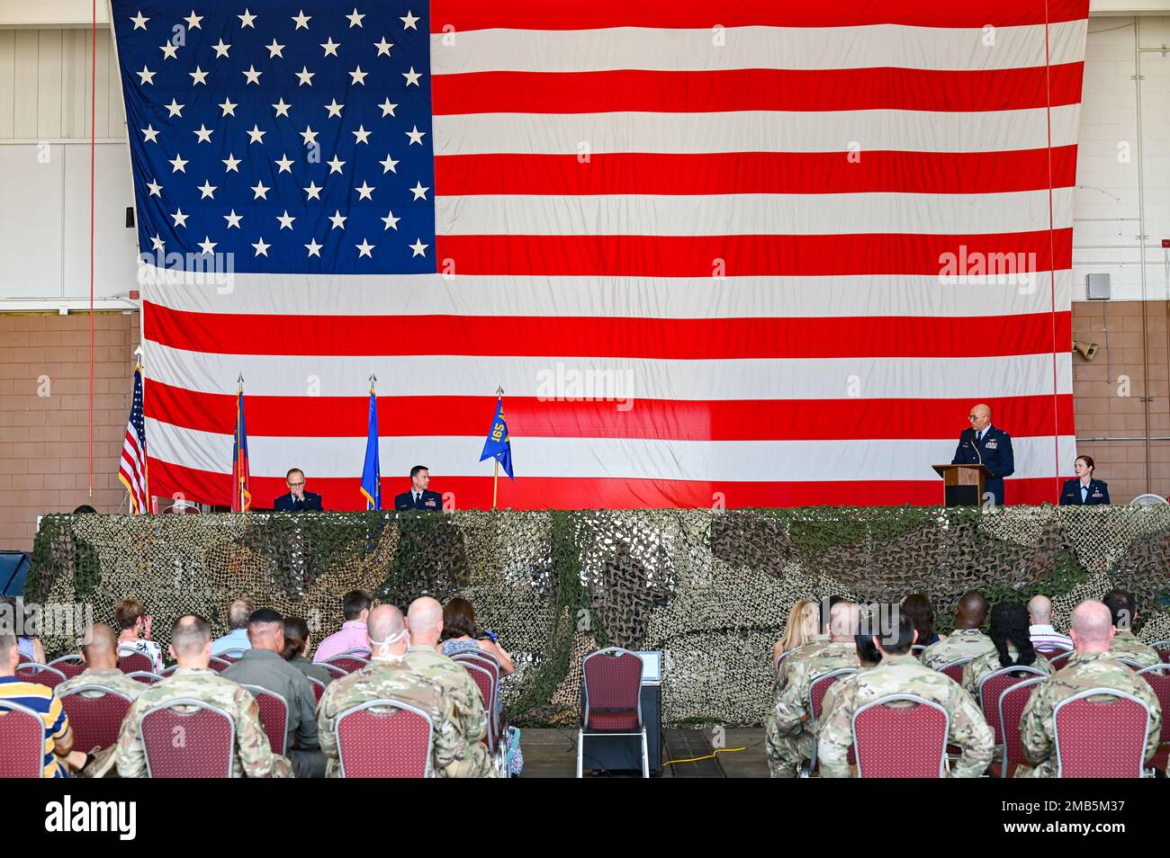 U.S. Air Force Col. Robert S. Noren gives opening remarks during a ...