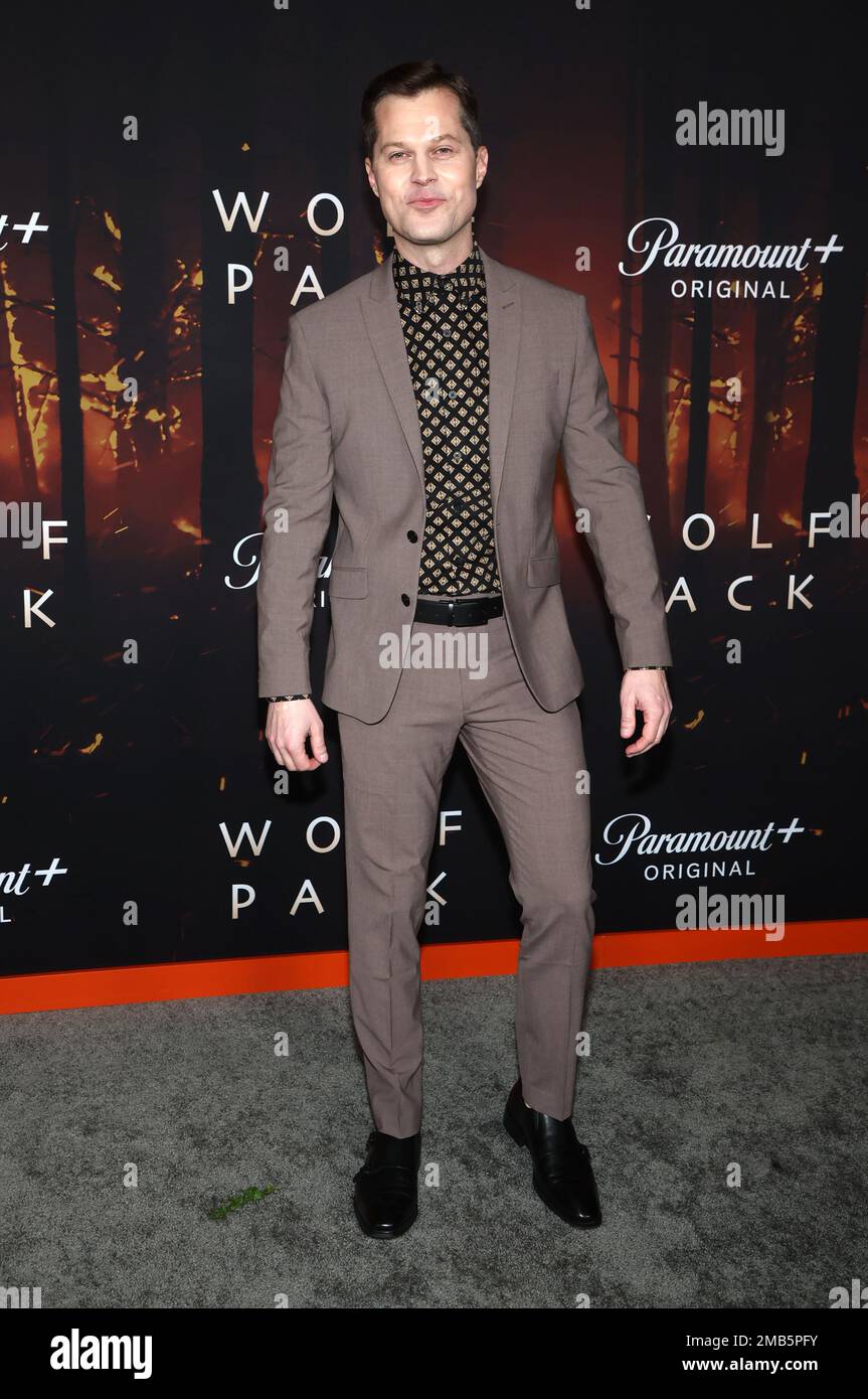 Los Angeles, Ca. 19th Jan, 2023. John Patrick Jordan at the LA premiere of Wolf Pack at the ...