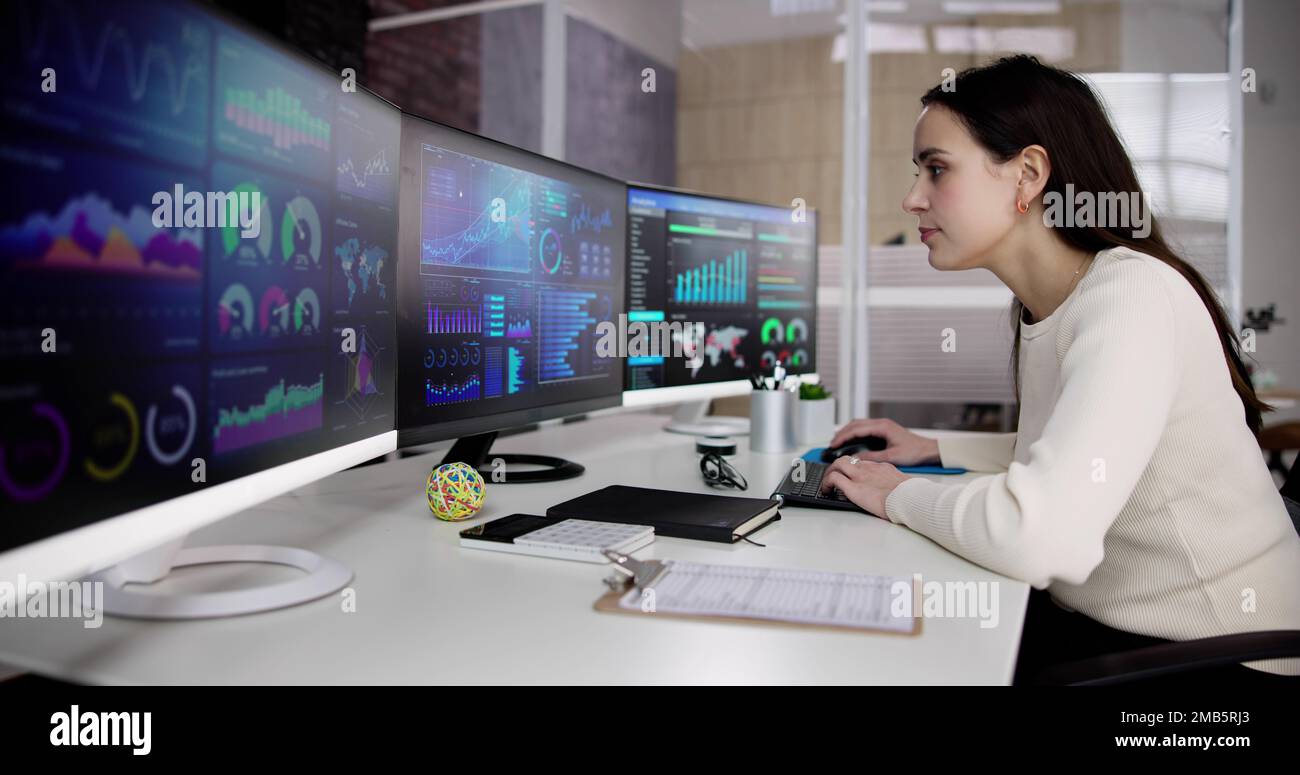 Business analytics charts financial hi-res stock photography and images - Alamy