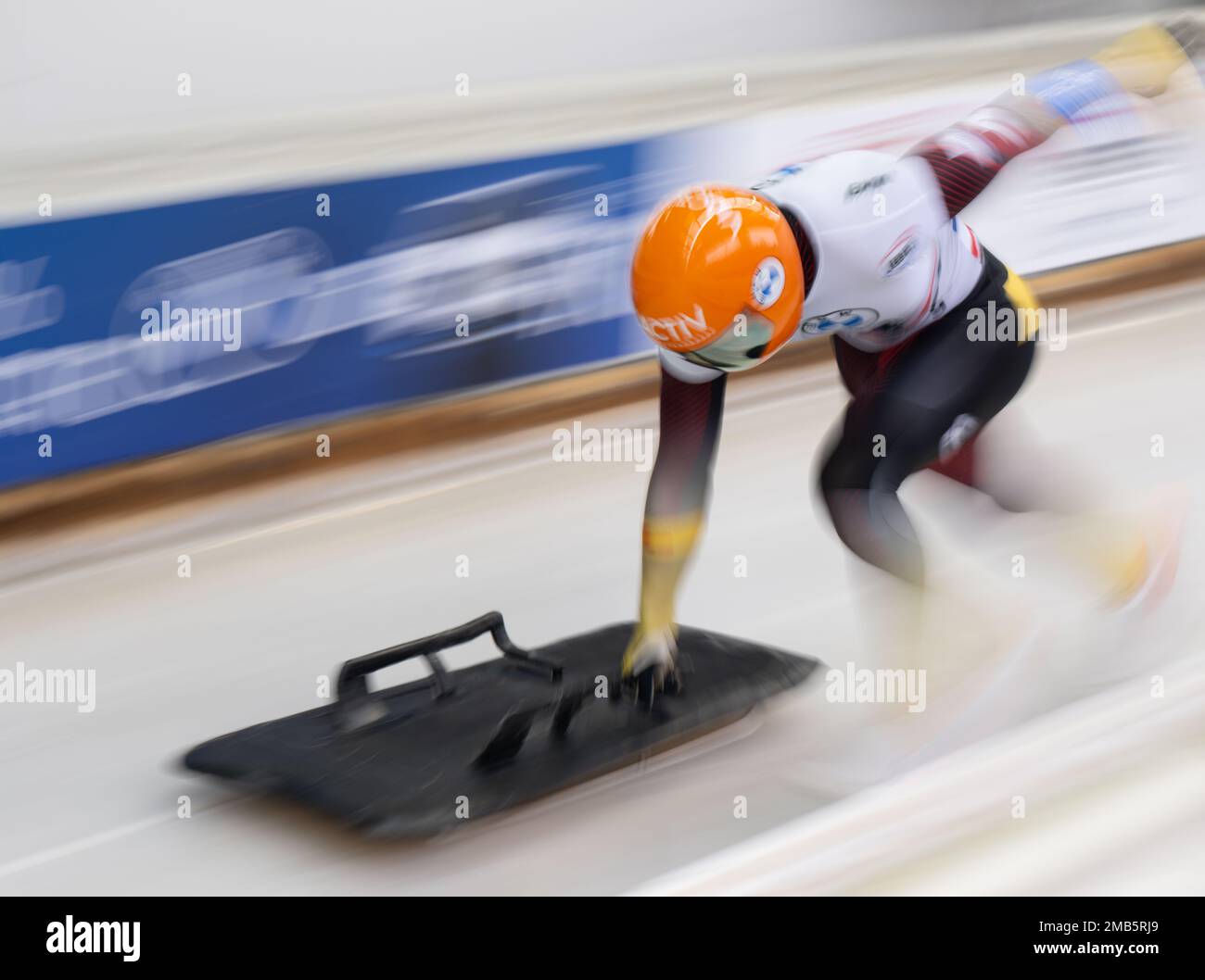 Altenberg, Germany. 20th Jan, 2023. Skeleton: European Championship ...