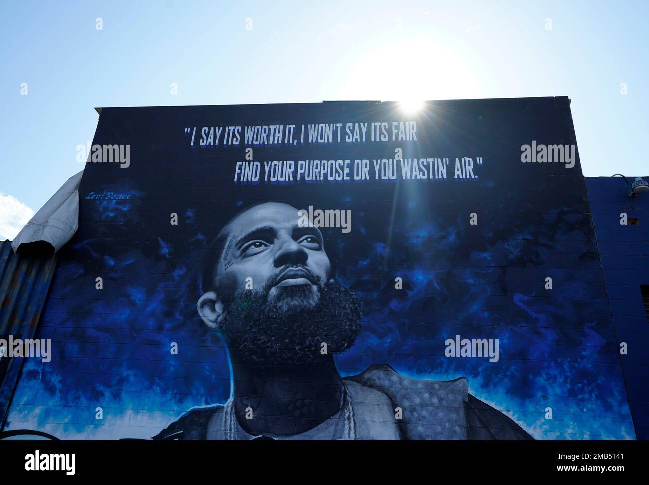 Nipsey Hussle Mural Lebanon Street Los Angeles Ca at Willard Madrigal blog