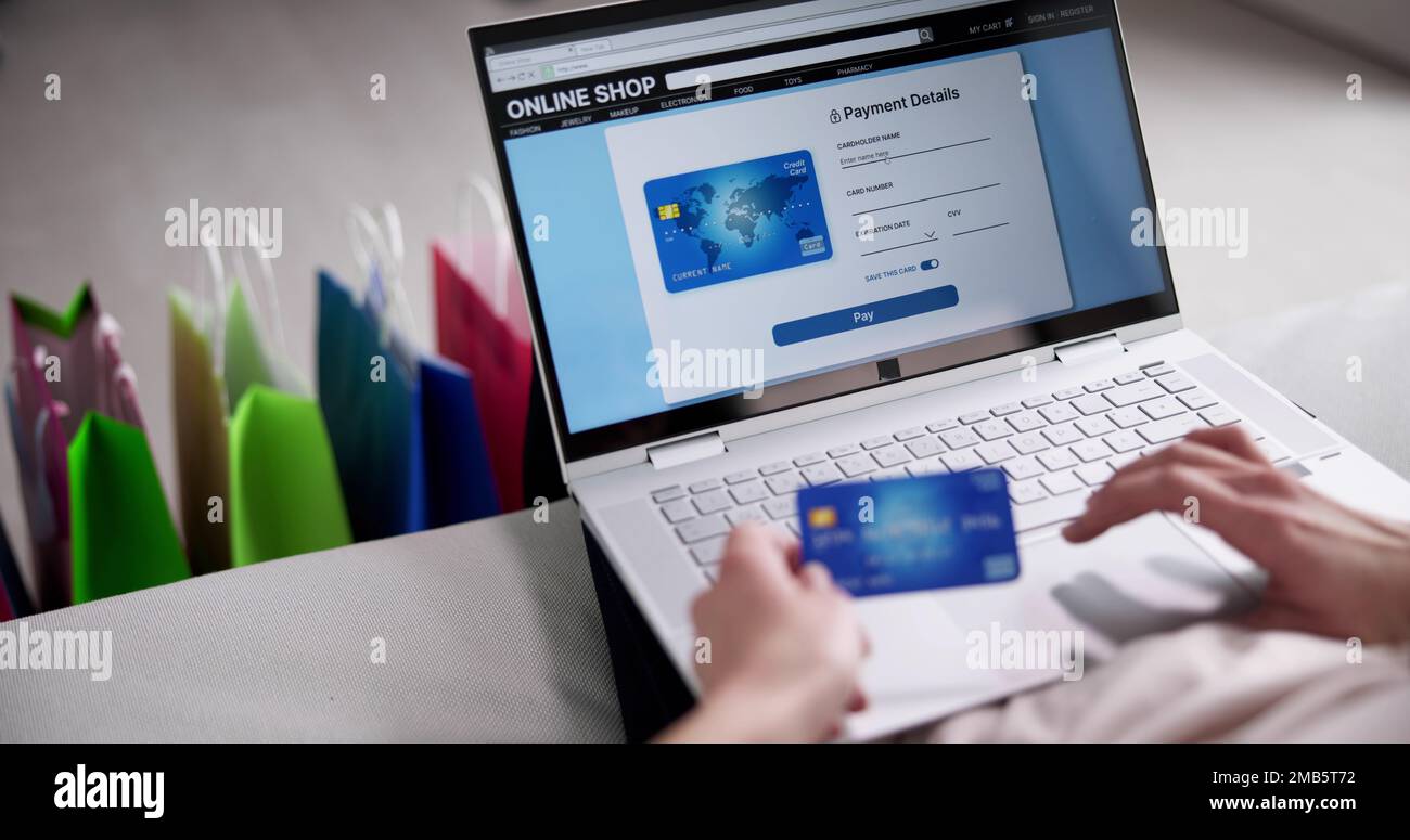 Debit ecommerce hi-res stock photography and images - Alamy