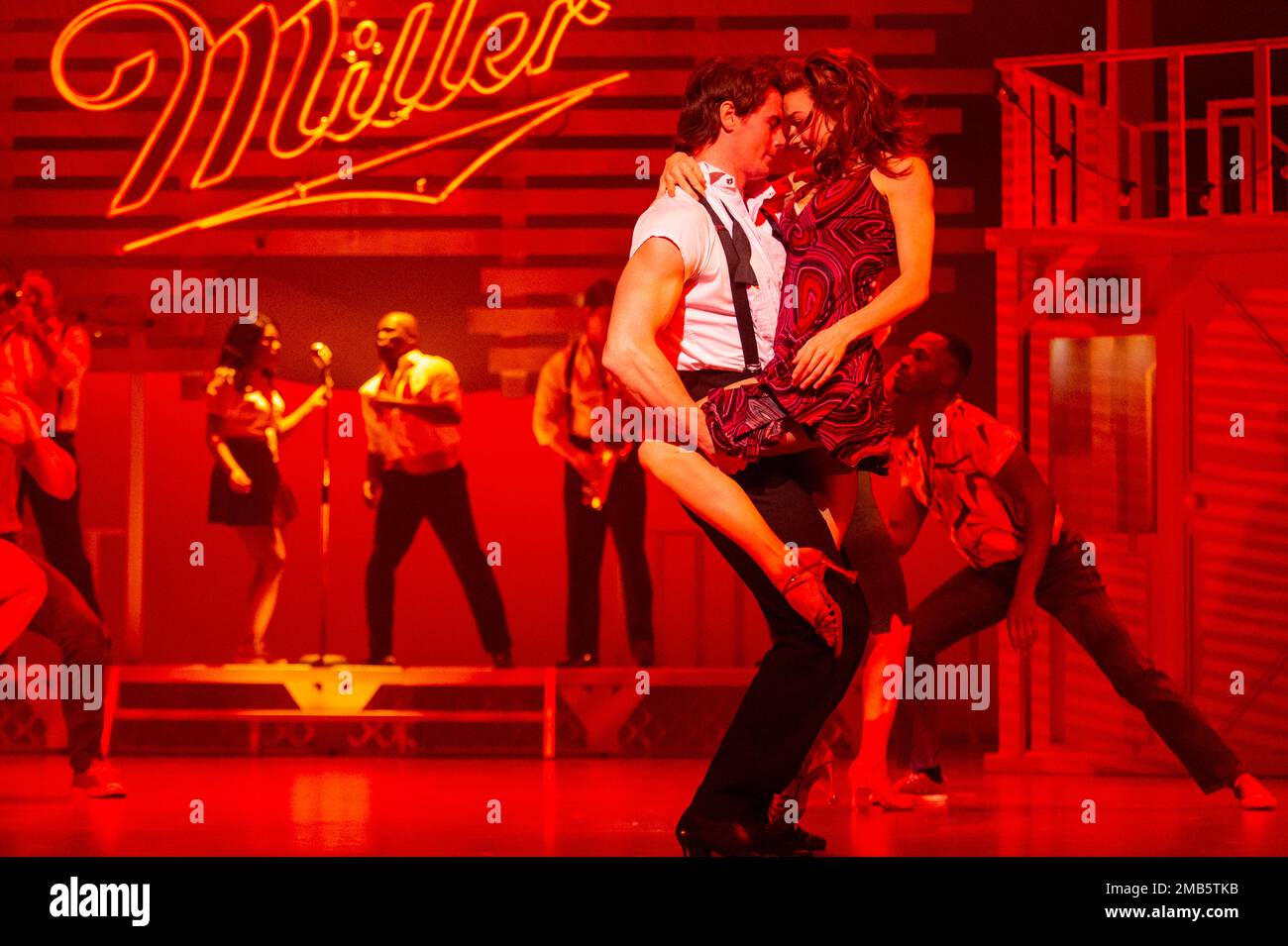 London, UK. 20 January 2023. Cast members, including (C) Michael O ...