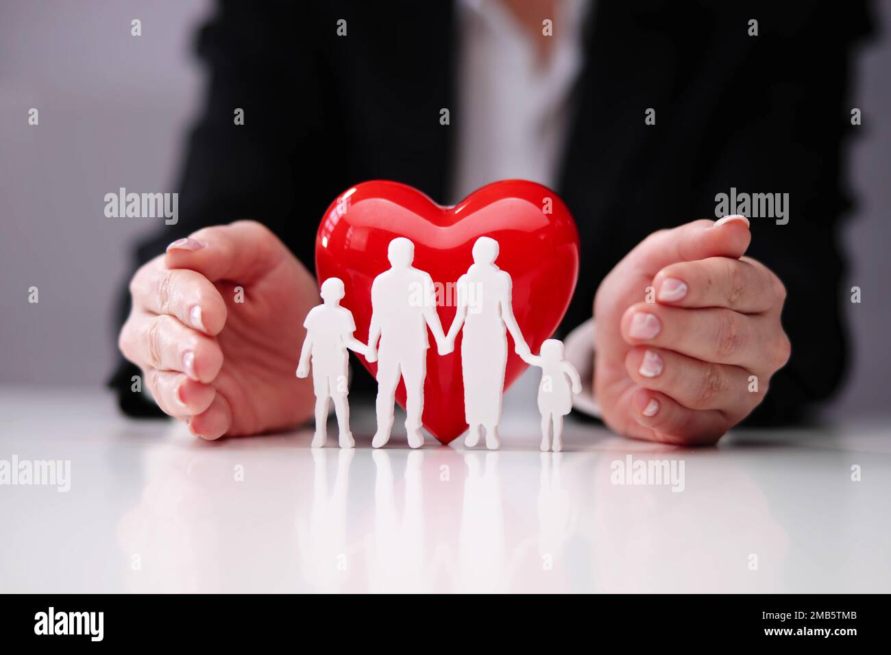 Doctor Health And Life Insurance And Security Stock Photo - Alamy