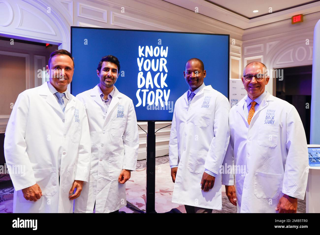 IMAGE DISTRIBUTED FOR VERTOS MEDICAL - From left, spine health ...