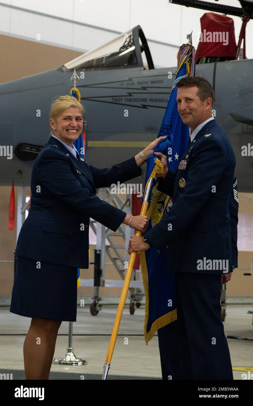 U.S. Air Force Brig. Gen. Virginia Gaglio, Air Component Commander of ...