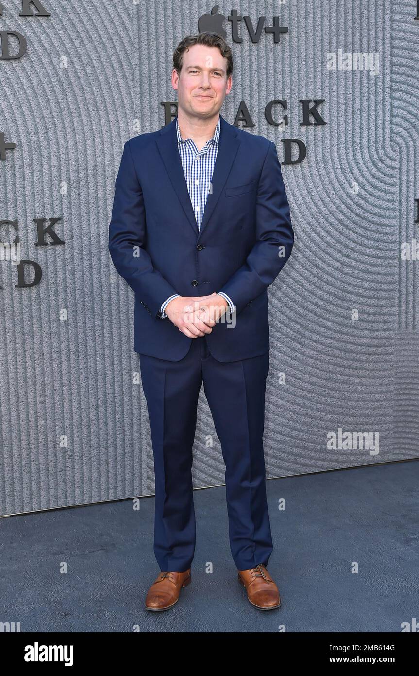 Joe Williamson arrives at the premiere of "Black Bird" on Wednesday ...