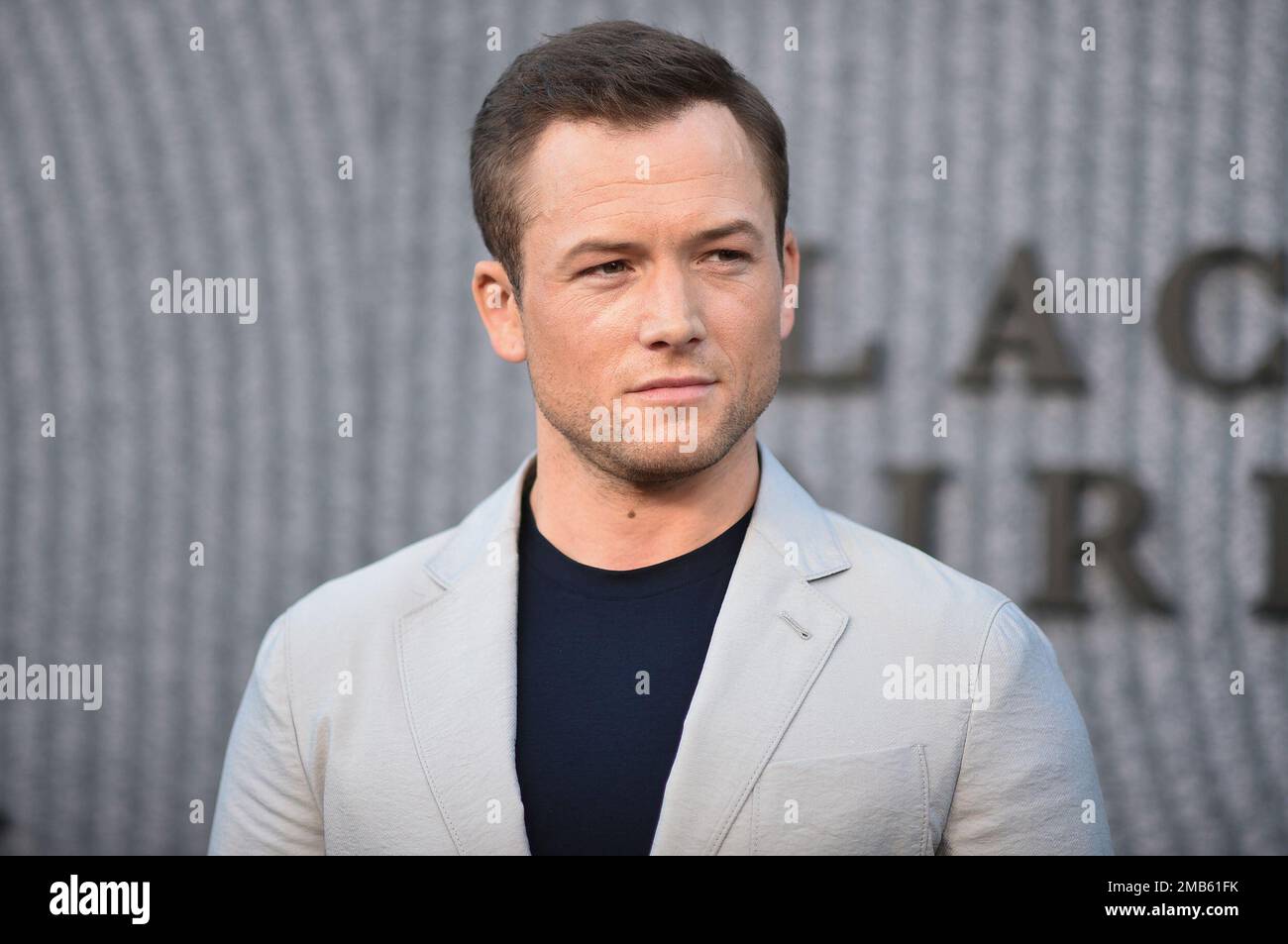 Taron Egerton arrives at the premiere of "Black Bird" on Wednesday June ...