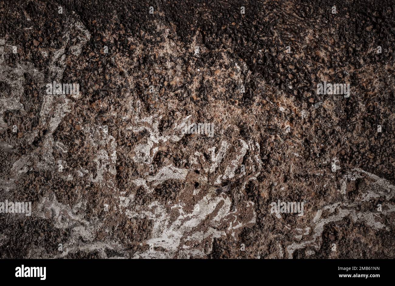 Rustic old damaged stone wall surface with heavy grunge texture Stock ...