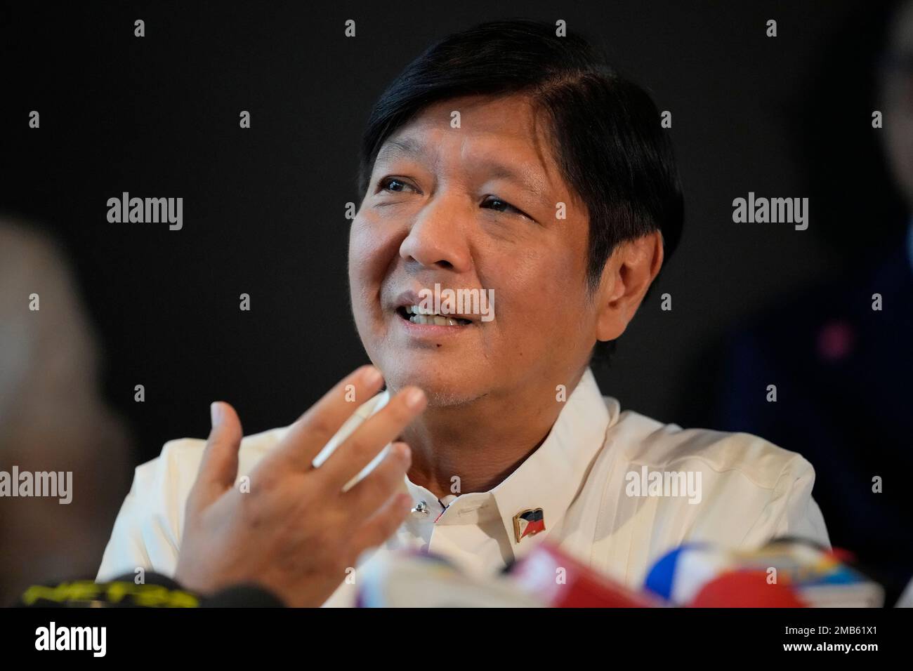 FILE - Philippine President-elect Ferdinand "Bongbong" Marcos Jr ...