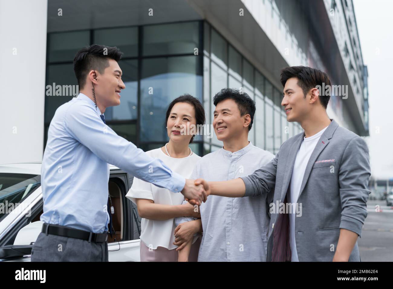 Three of choose and buy cars Stock Photo - Alamy
