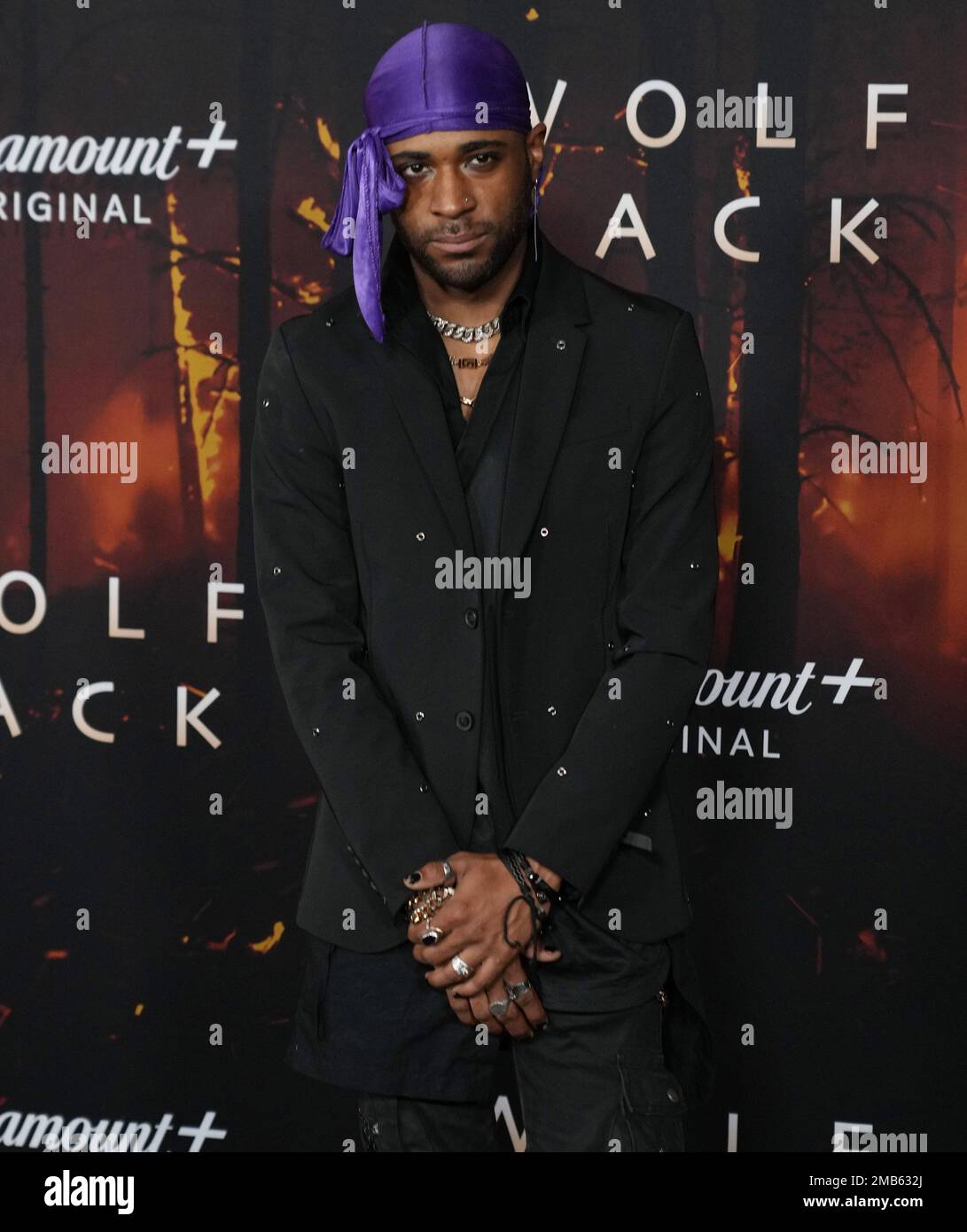 Khylin Rhambo arrives at Paramount+'s WOLF PACK Los Angeles Premiere ...