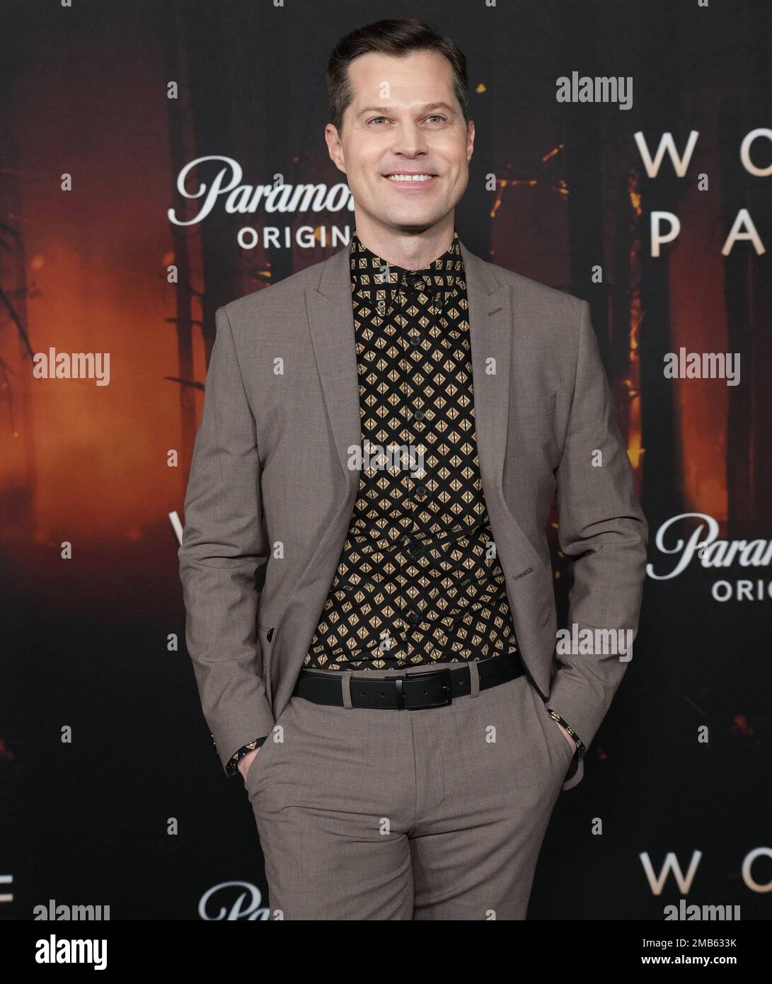 John Patrick Jordan arrives at Paramount+'s WOLF PACK Los Angeles ...