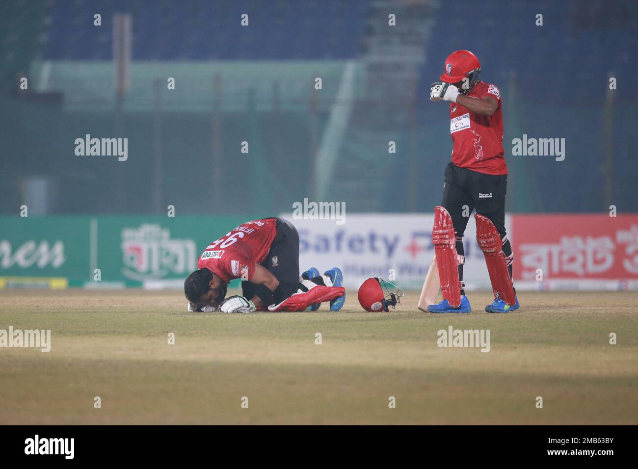 Fortune Barishal batter Iftikhar Ahmed smashed nine sixes and six fours ...