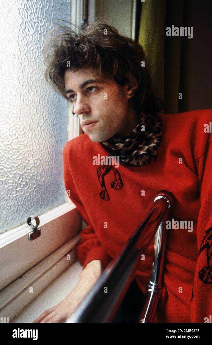 Bob Geldof in Birmingham 1979 Stock Photo - Alamy