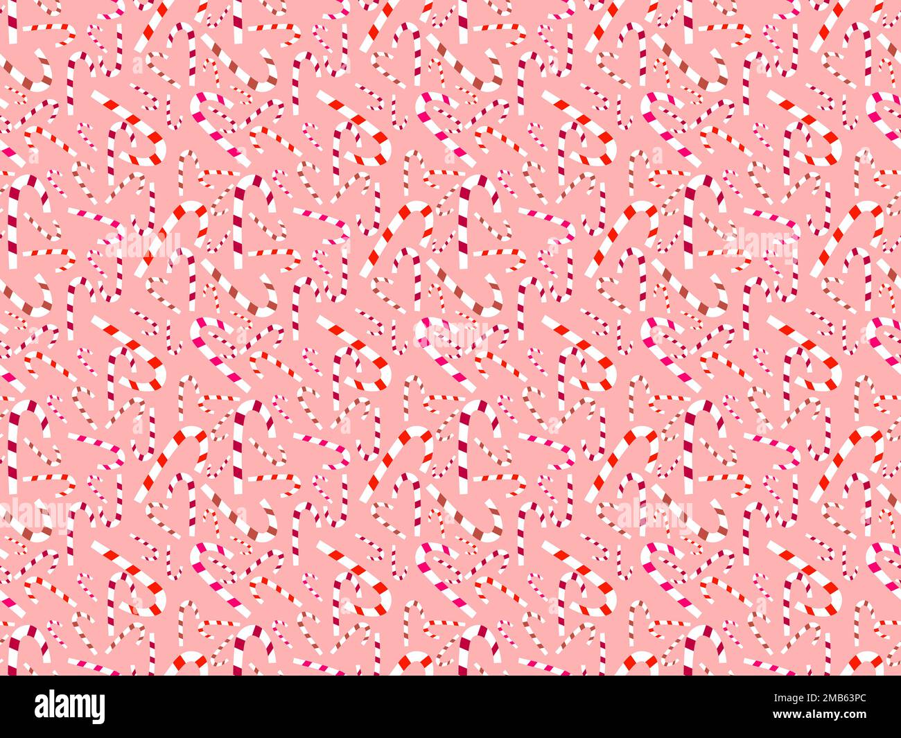 Seamless pink and white candy pattern for New Year and Christmas ...