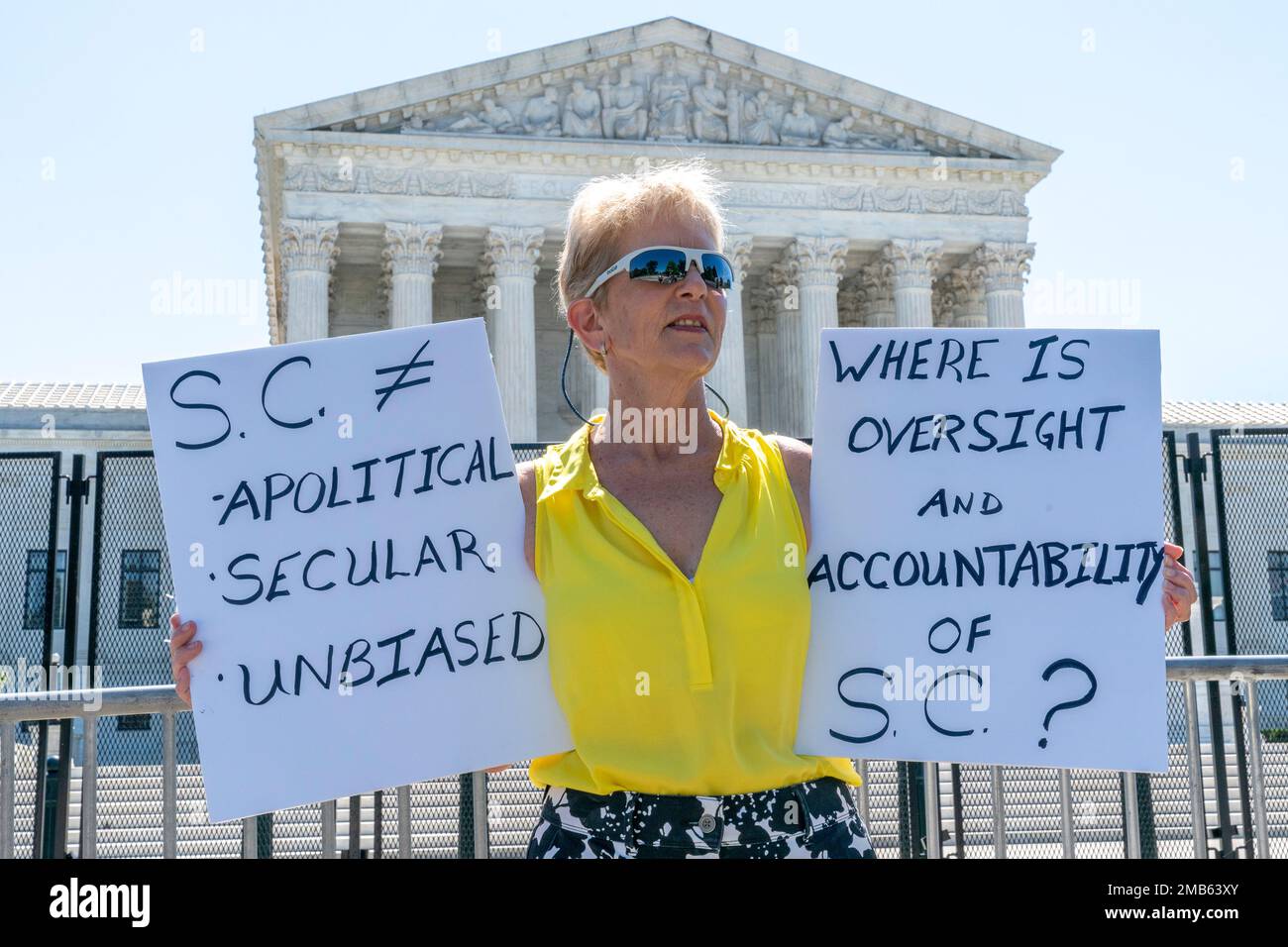 Lynne Damon, of Middle River, Md., who says she is an independent voter ...