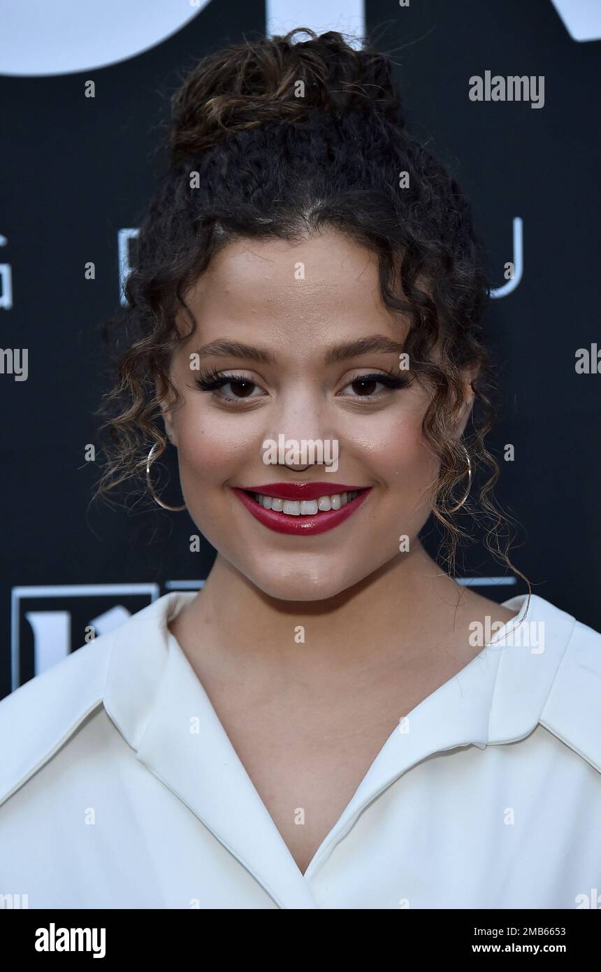 Sarah Jeffery attends a Hilton Summer Party on Tuesday, June 28, 2022 ...