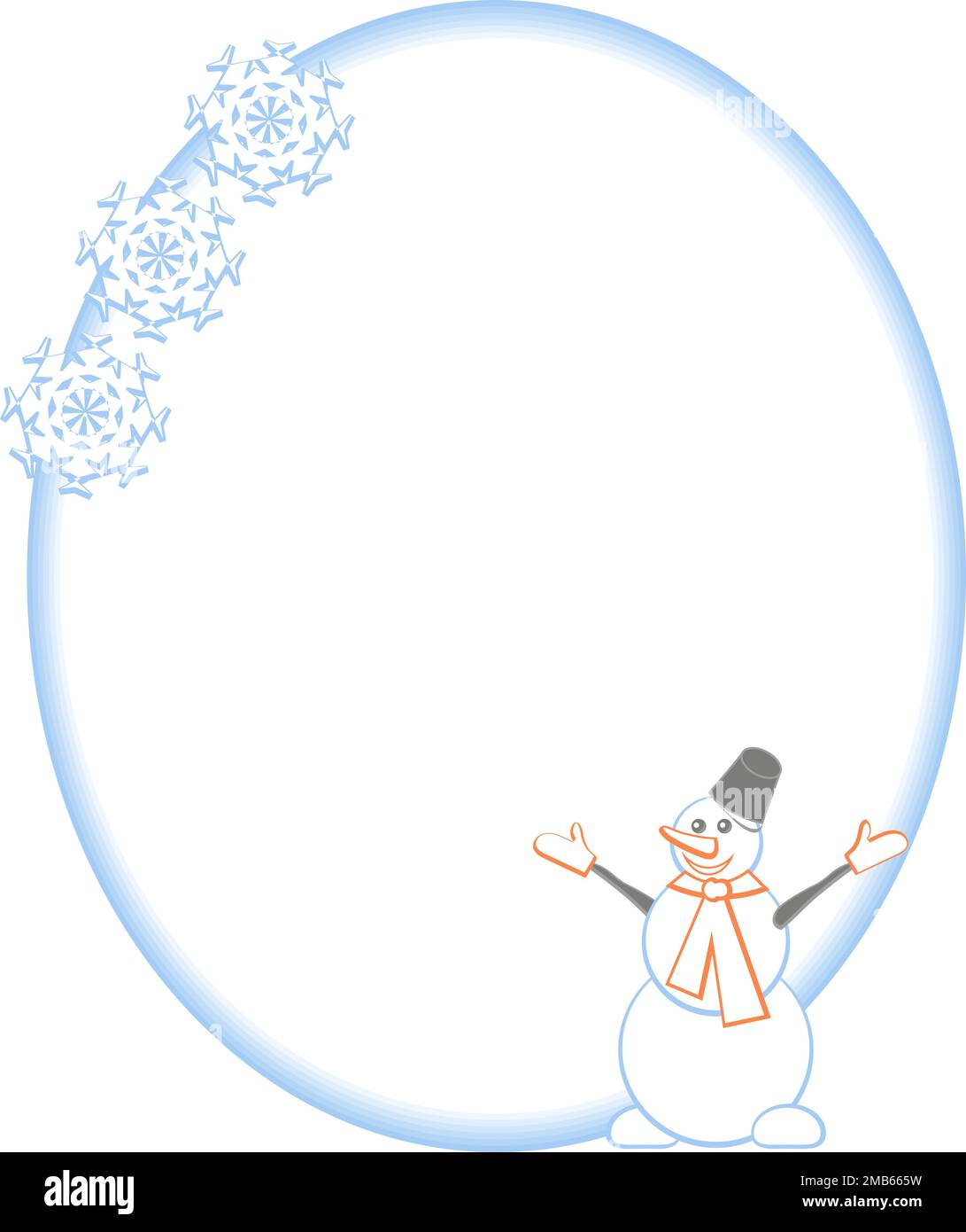 Cartoon christmas border Stock Vector Images - Alamy