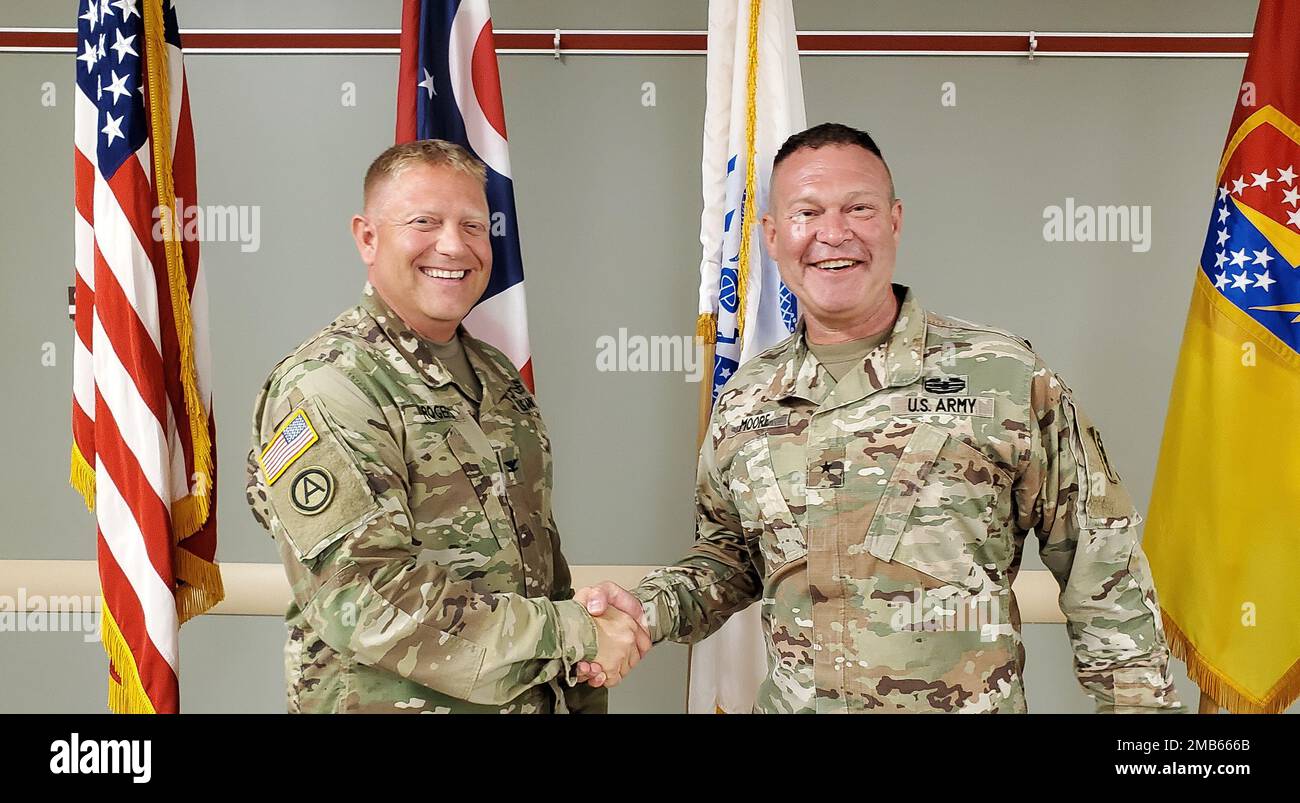 U.S. Army Col. Greg Rogers, 174th Air Defense Artillery Brigade ...