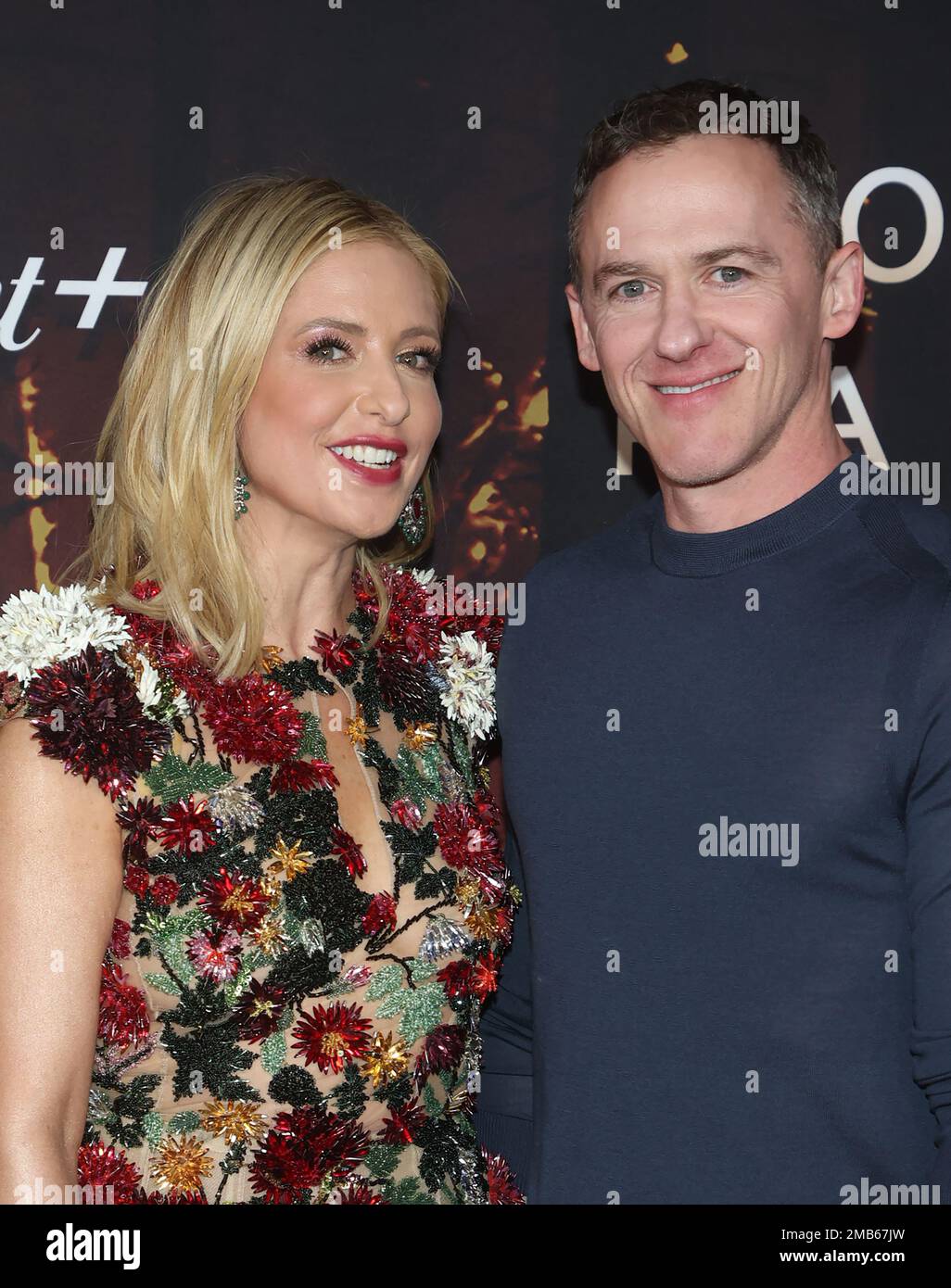 Los Angeles, Ca. 19th Jan, 2023. Sarah Michelle Gellar, Jeff Davis at ...
