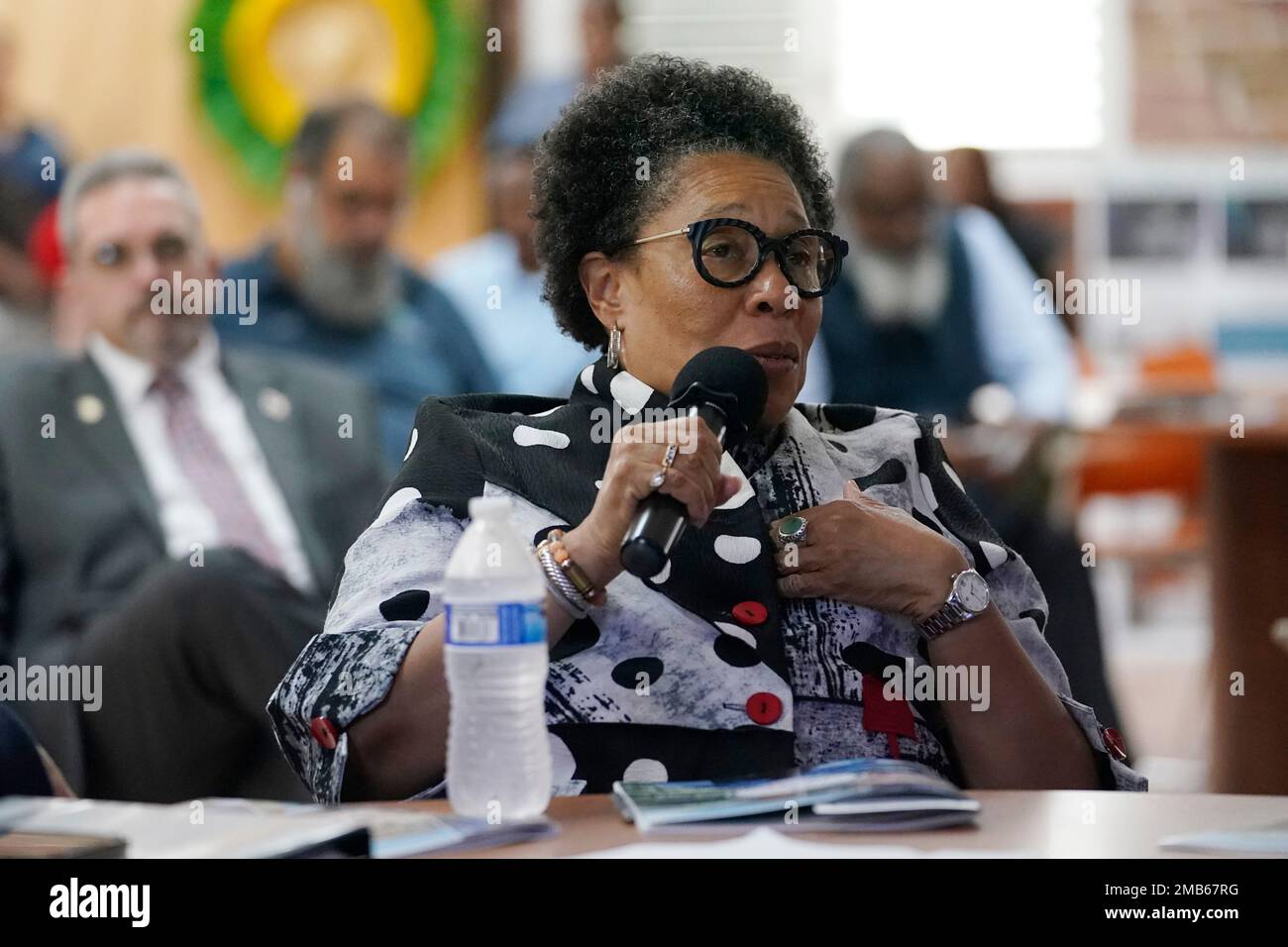 Housing and Urban Development (HUD) Secretary Marcia Fudge speaks ...