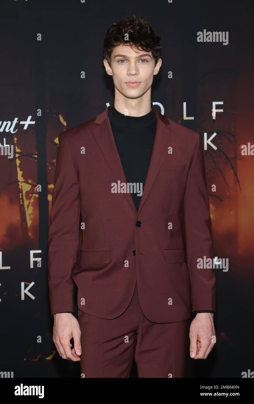 Los Angeles, Ca. 19th Jan, 2023. Zack Nelson at the LA premiere of Wolf Pack at the Harmony Gold ...
