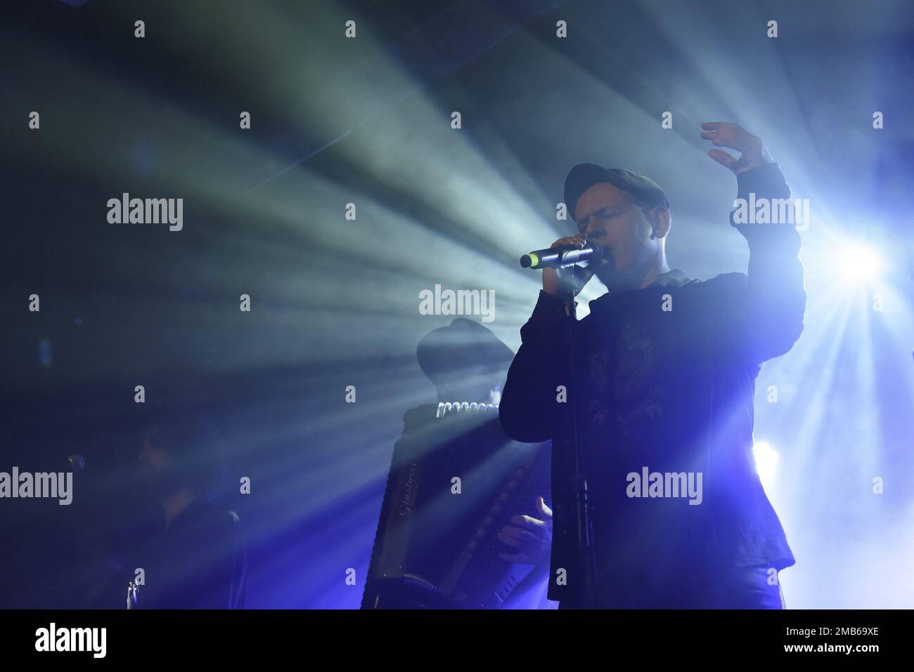 Il Muro del Canto band performs during the live concert of ‘Controvento ...
