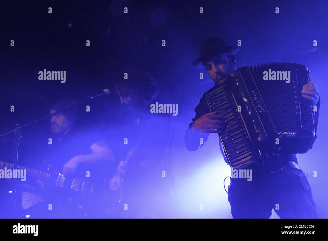 Il Muro del Canto band performs during the live concert of ‘Controvento ...